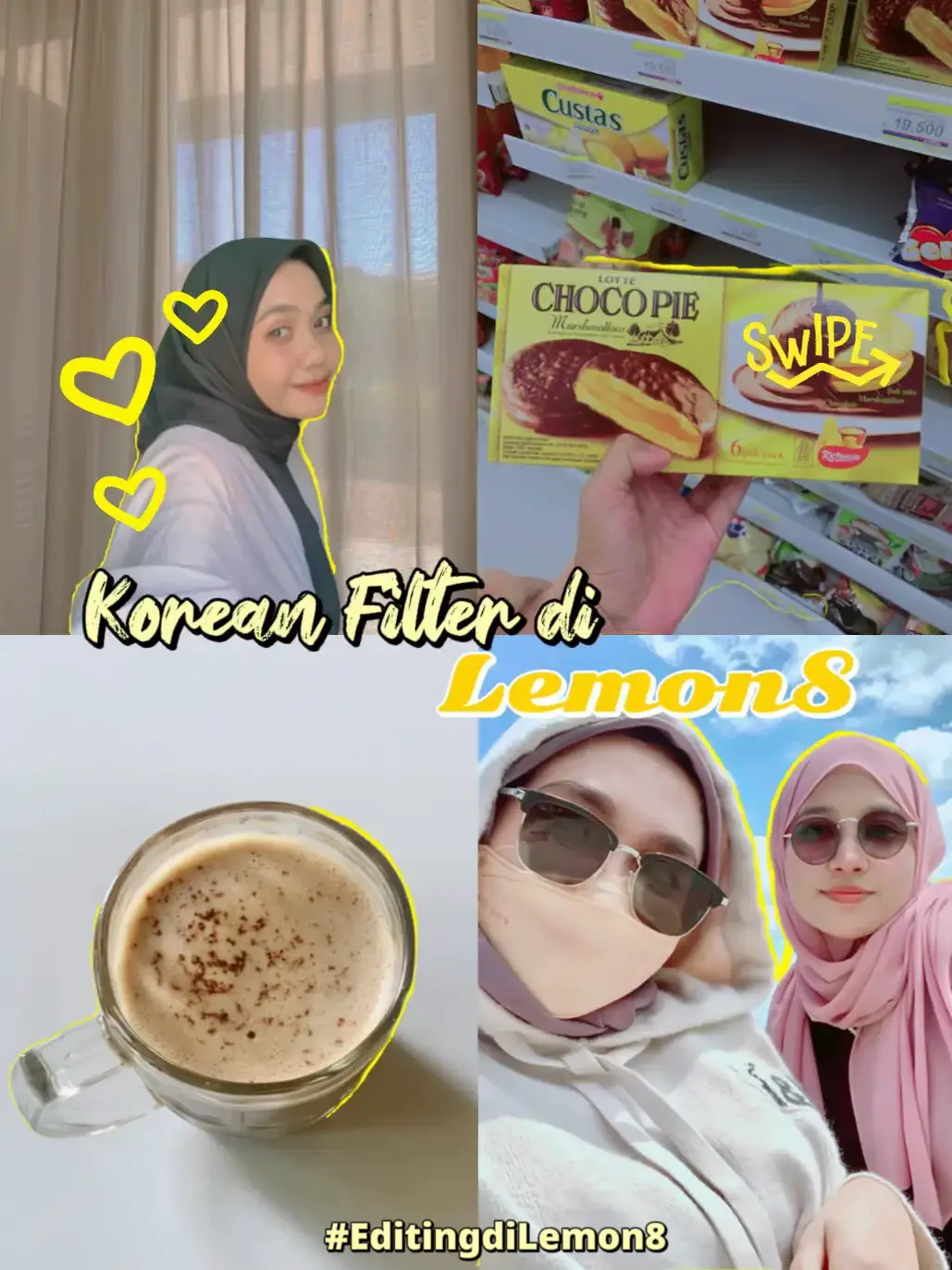Korean Filter di Lemon8? Ada dong! | Galeri diposting oleh 𝒩𝒾𝓇 | Lemon8