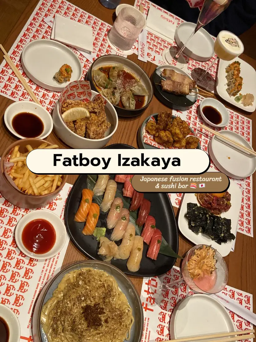 Fatboy Izakaya ซูชิ bar & อาหารญี่ปุ่นฟิวชั้น | แกลเลอรีที่โพสต์โดย music & sushi 🍣 | Lemon8