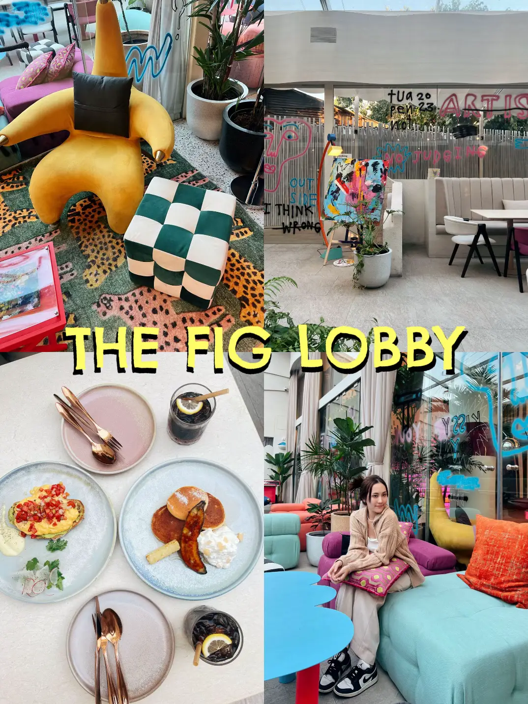 ร้านอาหารสุดชิคที่สายถ่ายรูปต้องเลิฟ | The Fig Lobby💥 | แกลเลอรีที่ ...