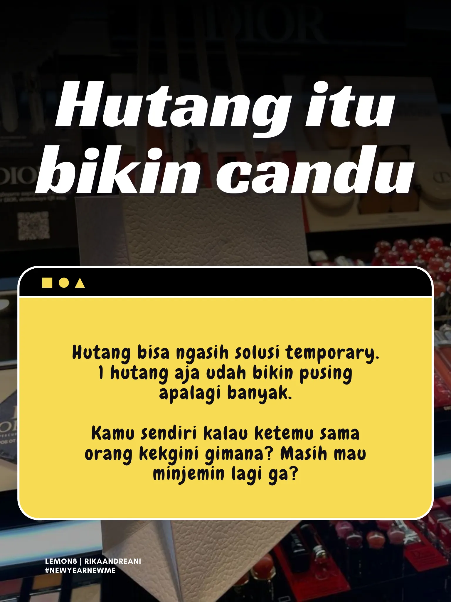 Mindset bebas hutang 2024 💗 Hope this helps | Galeri diposting oleh Rikaandreani 💢 | Lemon8