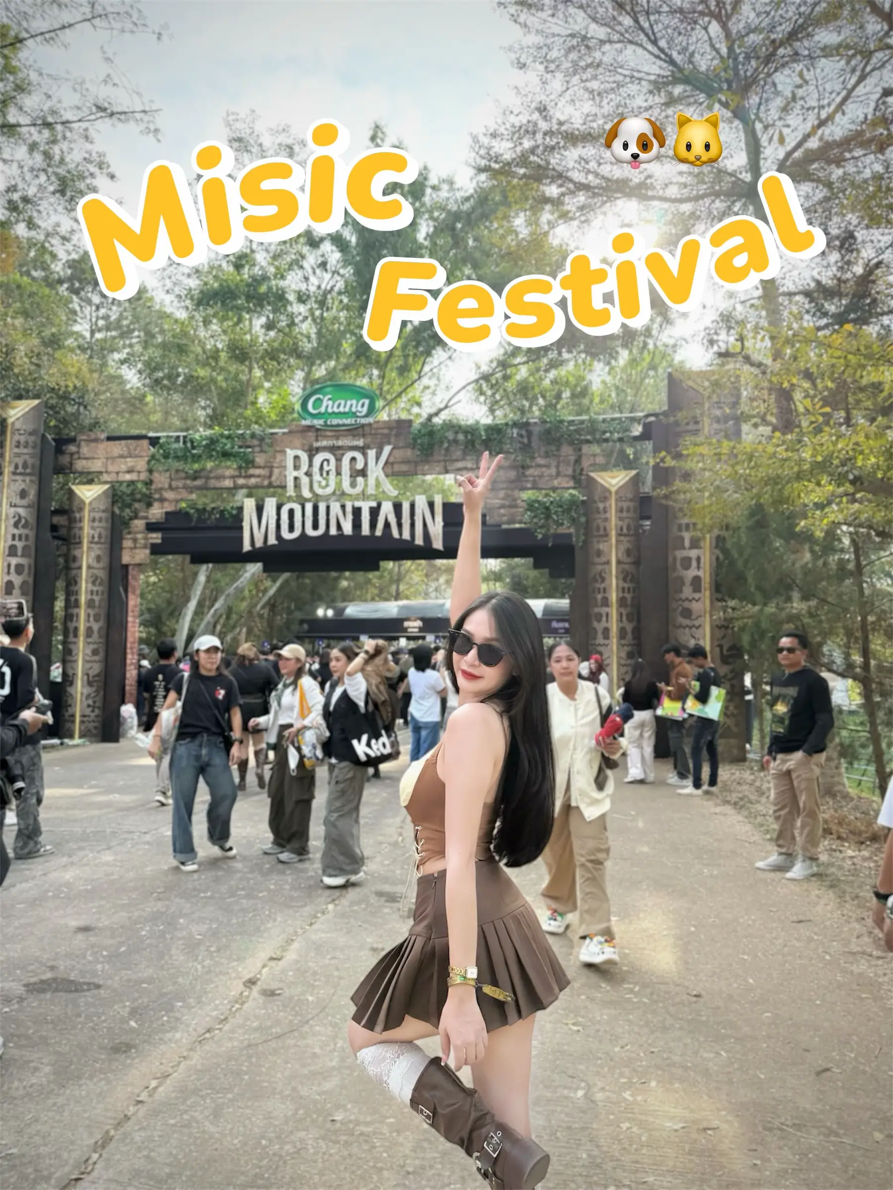 Music festival outfit idea | Rock mountian | แกลเลอรีที่โพสต์โดย Warunporn Srikasem | Lemon8