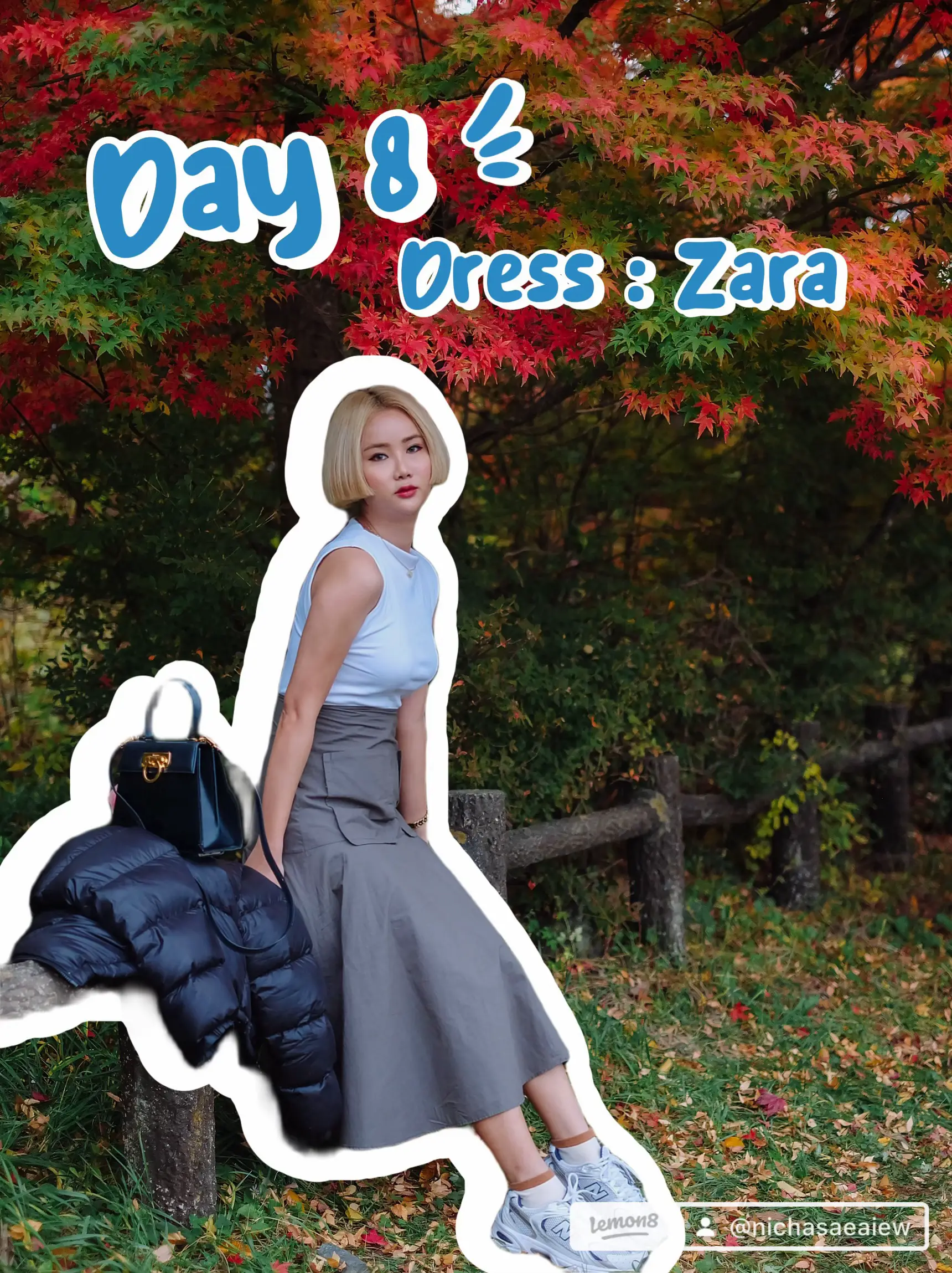 Outfit 9 Day in Japan/ ไอเดียแต่งตัวเที่ยวญี่ปุ่น 🗼 | แกลเลอรีที่โพสต์โดย Nckarpo | Lemon8