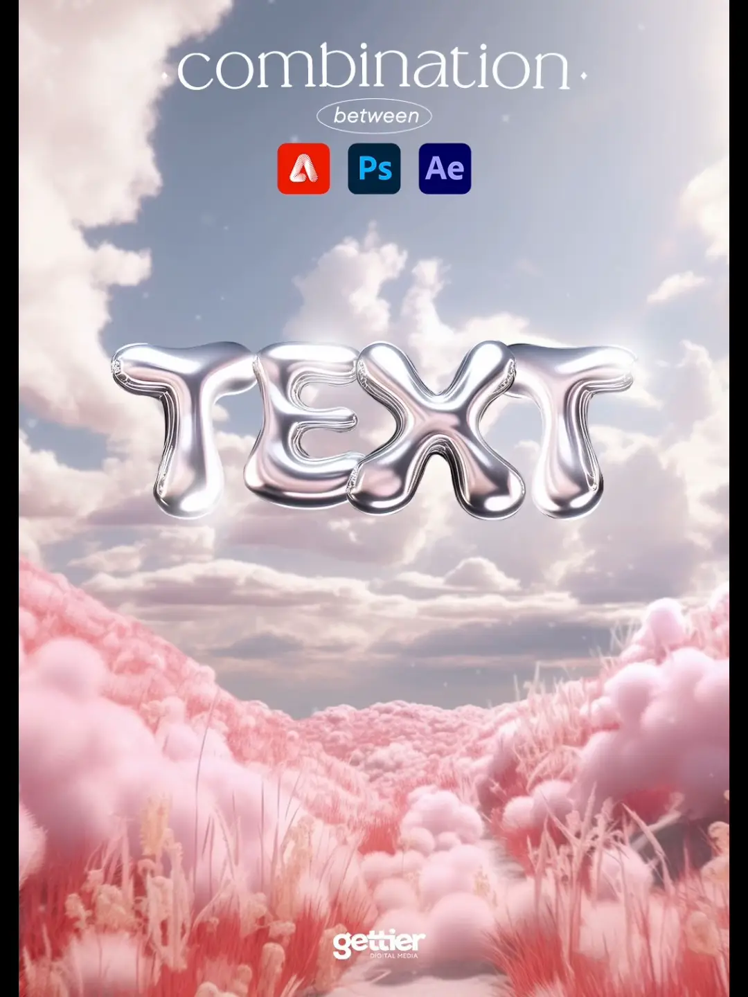 Tutorial ทำ 3D text ด้วย adobe firefly | วิดีโอที่เผยแพร่โดย Gettier ...