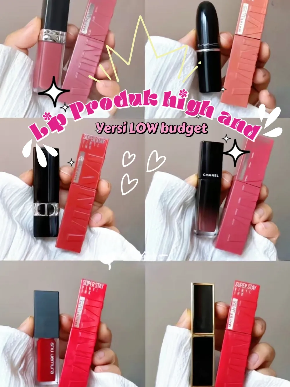 Lip Produk high and , Versi LOW budget | Gallery posted by Beauty_room ...