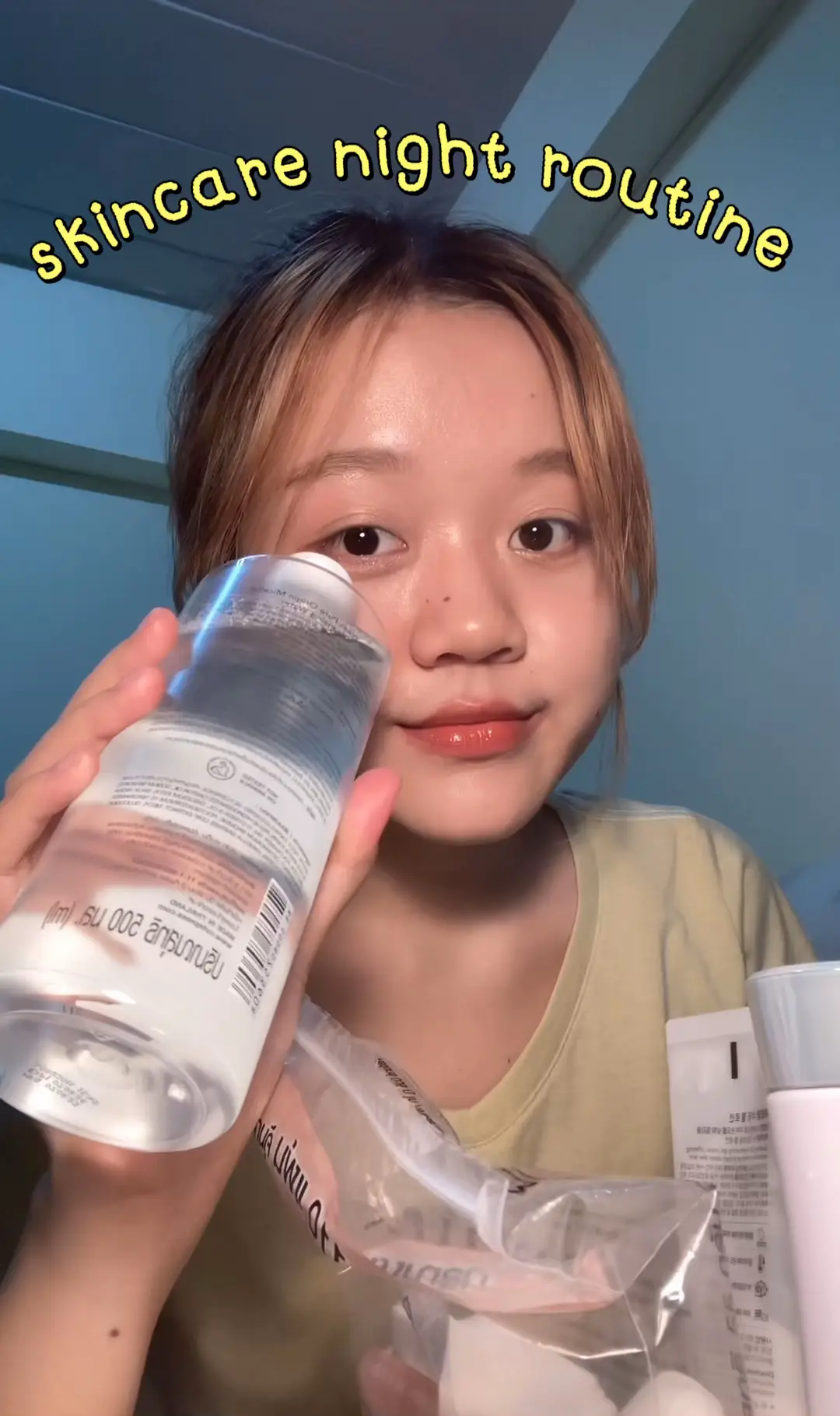 Skincare night routine ที่ใช้ช่วงนี้ | วิดีโอที่เผยแพร่โดย hanbmineu | Lemon8