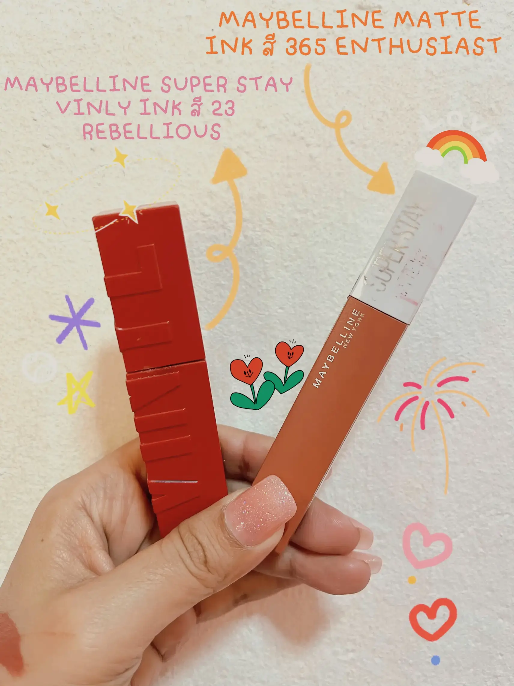 19 ไอเดียยอดนิยมเกี่ยวกับ Maybelline Superstay Matte Ink 365 รีวิว ในปี ...