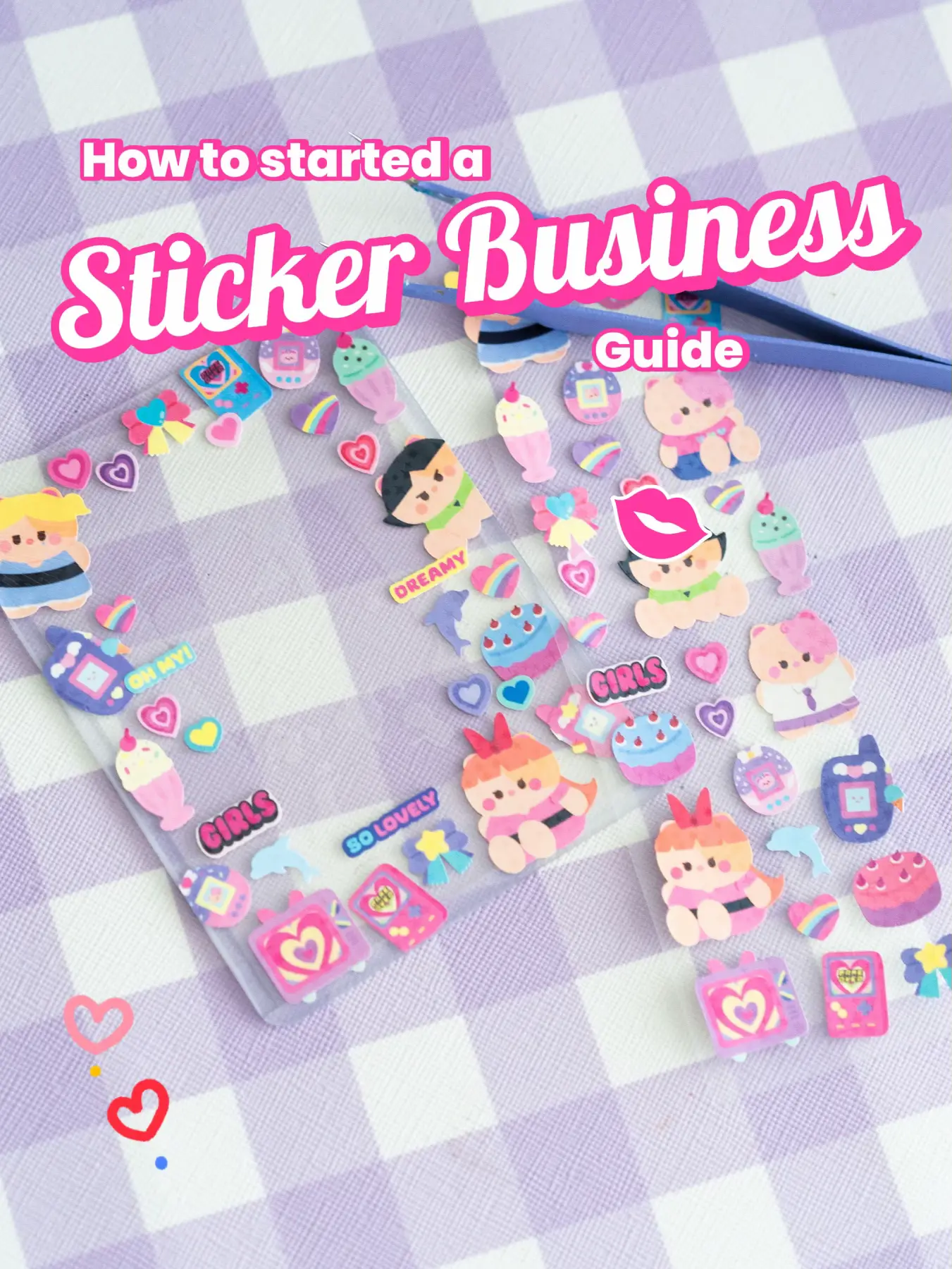 Guide to starting a Sticker Business | Gallery posted by Nat | Lemon8