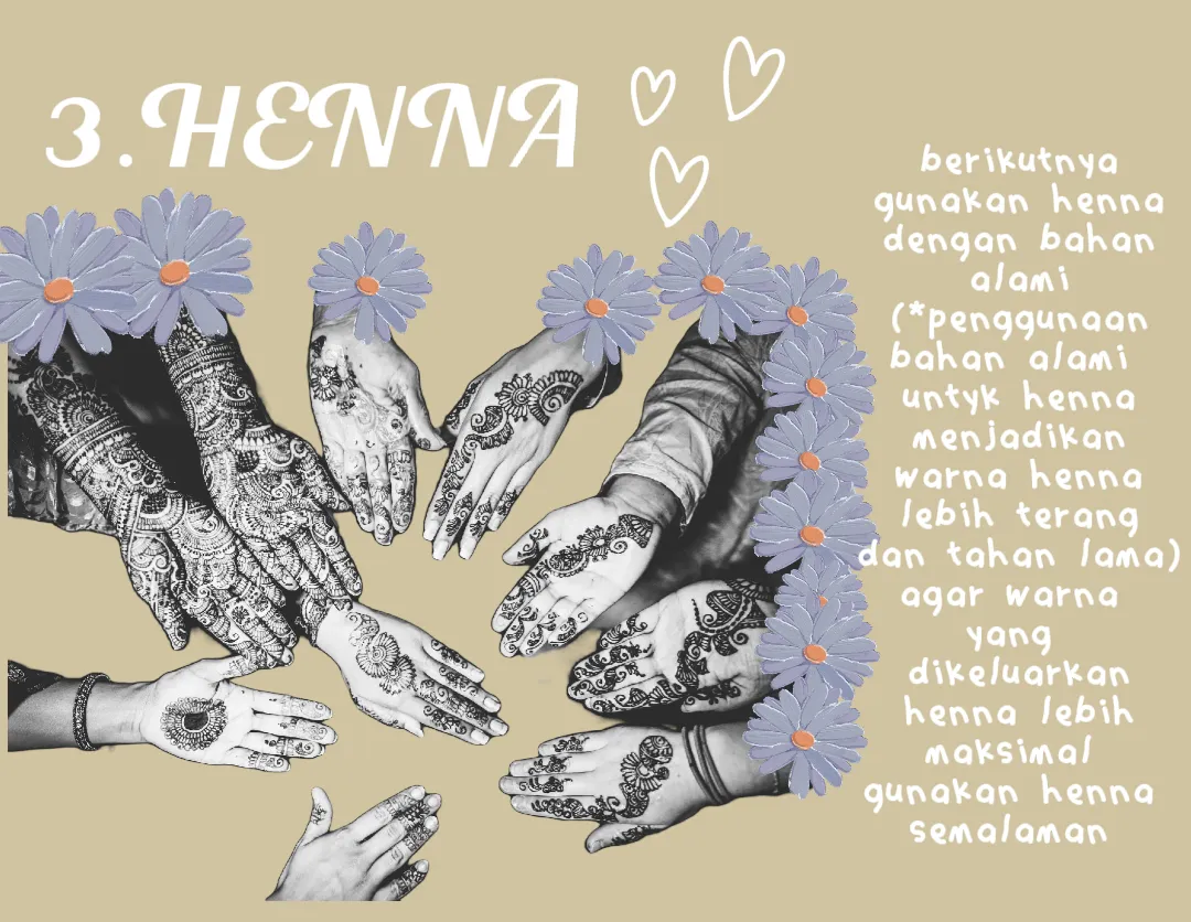 STEP PAKAI HENNA SUPAYA WARNA NYA TERANG | Galeri diposting oleh nca ...