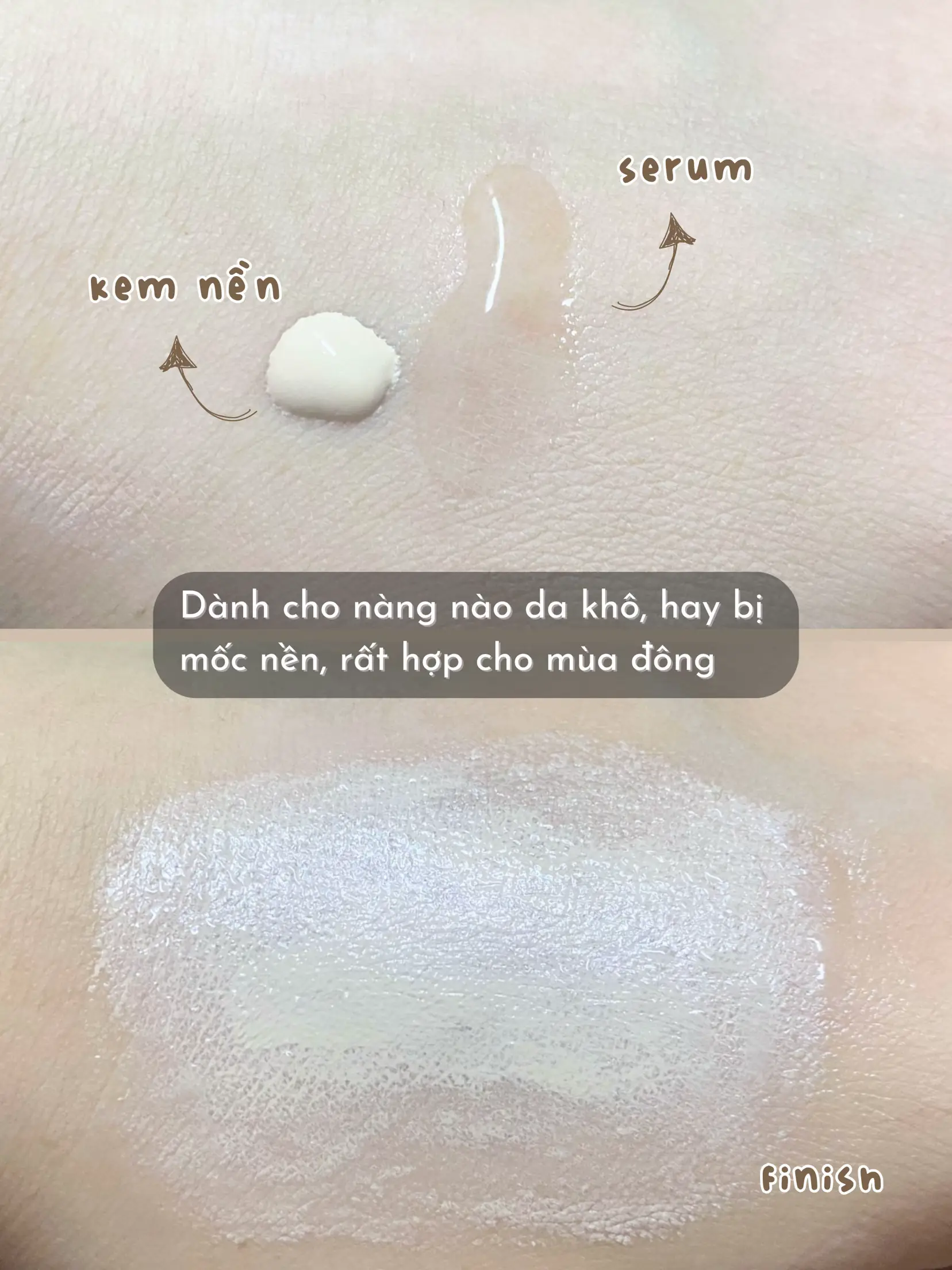 4 CÁCH MIX KEM NỀN SIÊU ĐỈNH 💞 | Bộ sưu tập do Nhật Hằng đăng | Lemon8