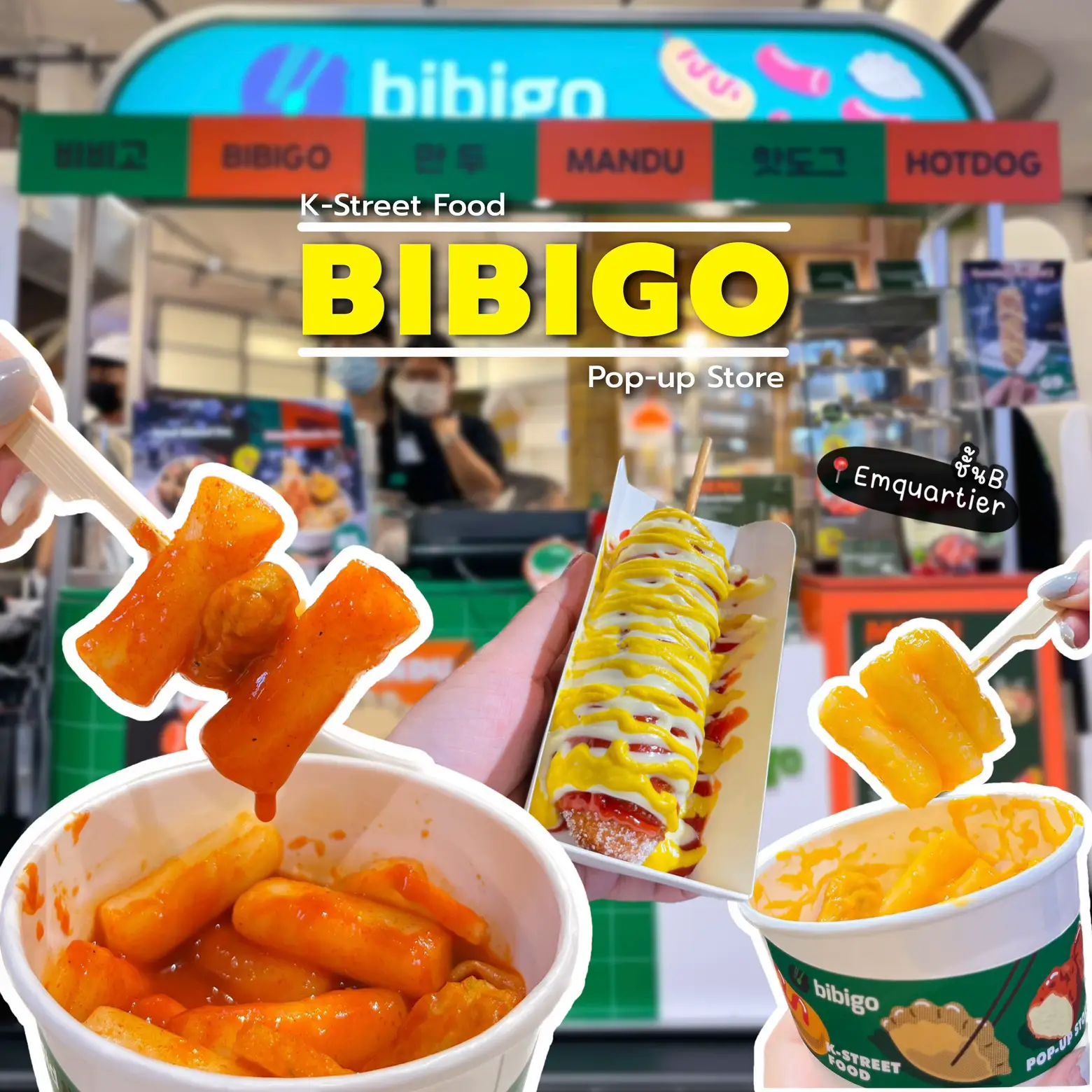 “BIBIGO” Pop-up Store มาเปิดที่ไทยอีกแล้ววว | แกลเลอรีที่โพสต์โดย Fareri☕️ | Lemon8