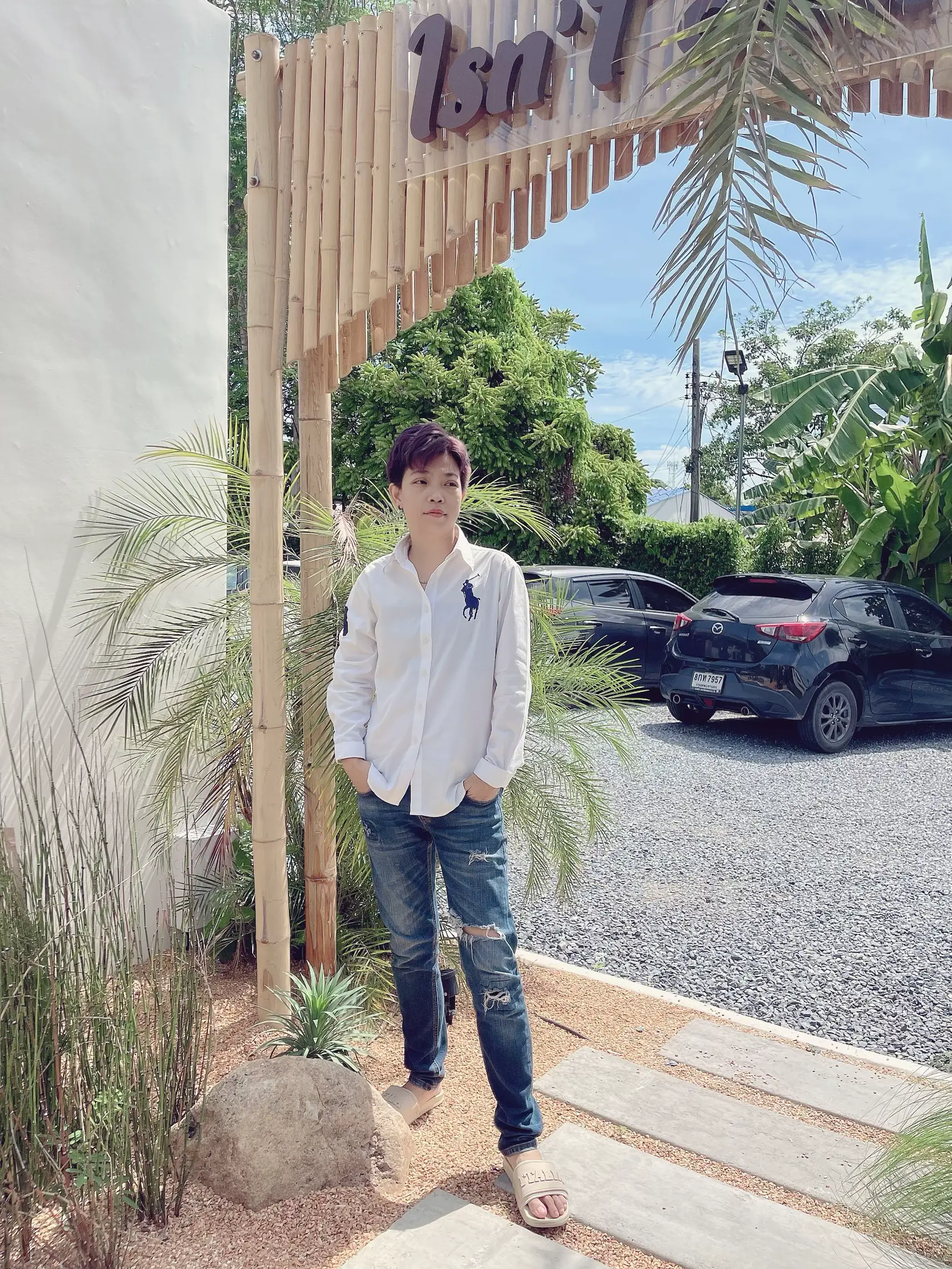 🏝รีวิว คาเฟ่ แถวเลี่ยงเมือง นนบุรี☕️ | แกลเลอรีที่โพสต์โดย jib jib | Lemon8