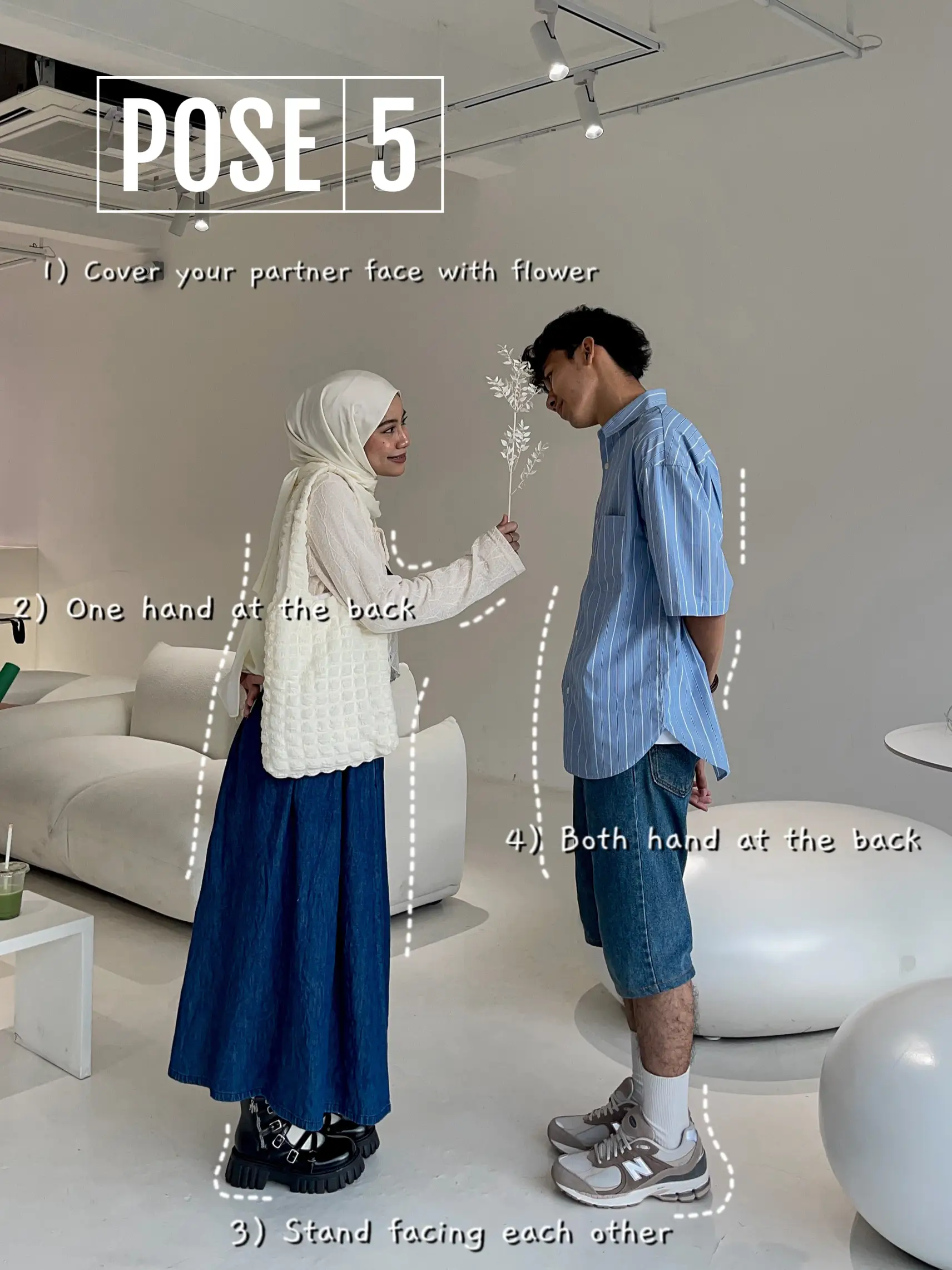 Sweet but Make it Halal Way Pinterest Couple Pose‼️ | Galeri disiarkan oleh Mya | Lemon8