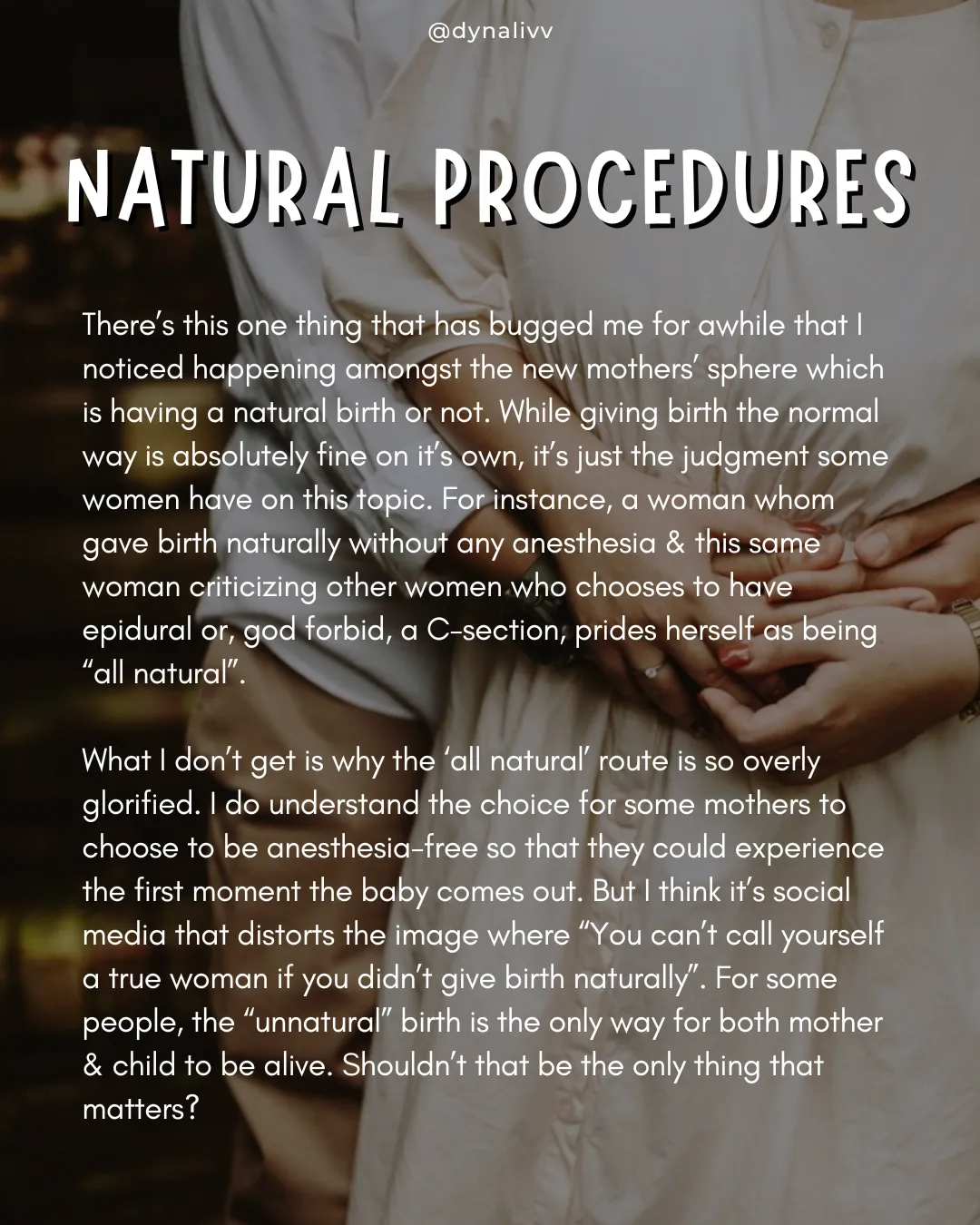 why I think "All Natural" could be problematic | Gallery posted by ⭑ ๋࣭dynalivv๋࣭⭑ | Lemon8