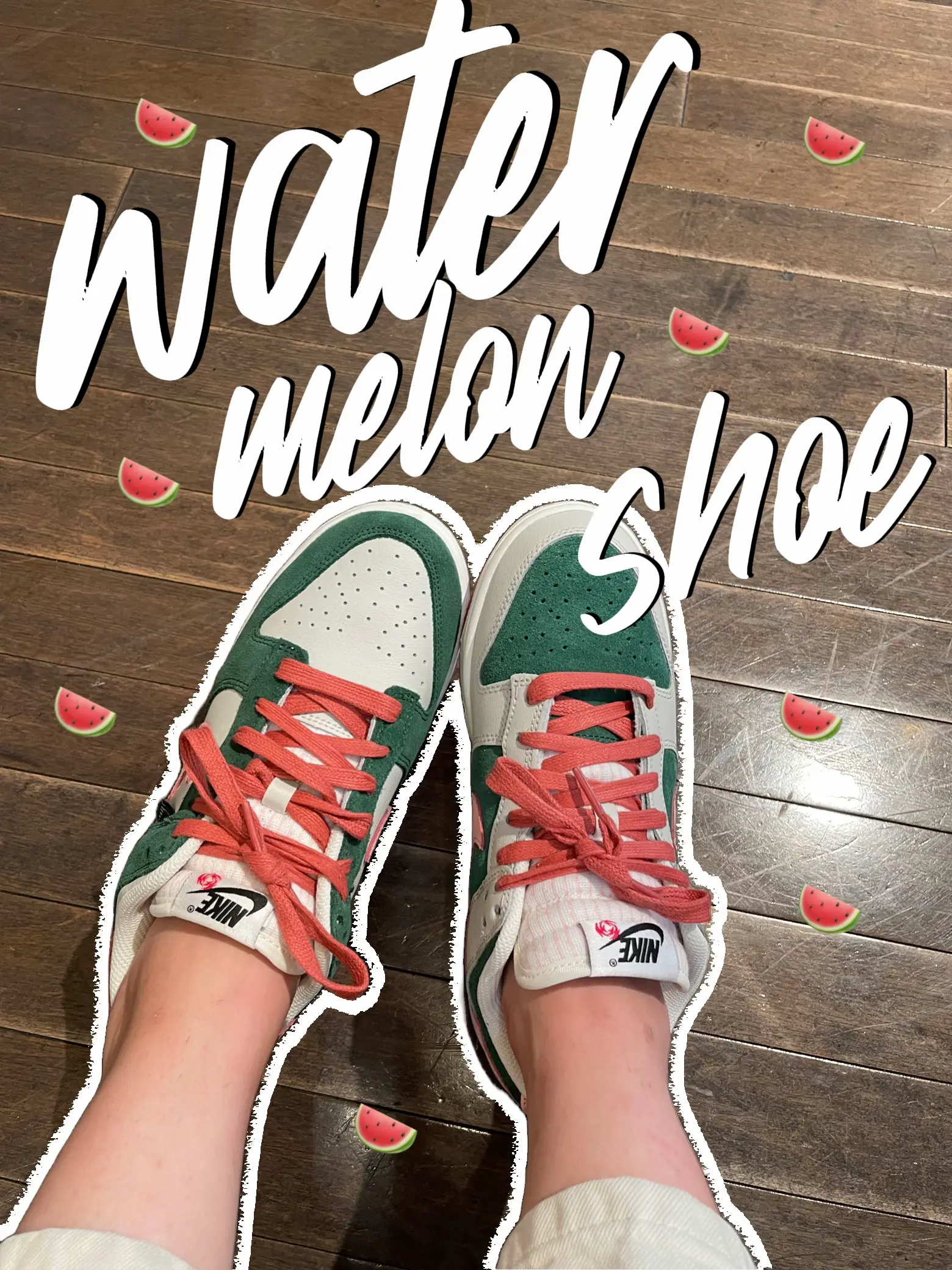 รองเท้า แตงโม แตงโม แตงโม🍉🍉🍉 | แกลเลอรีที่โพสต์โดย phployy | Lemon8