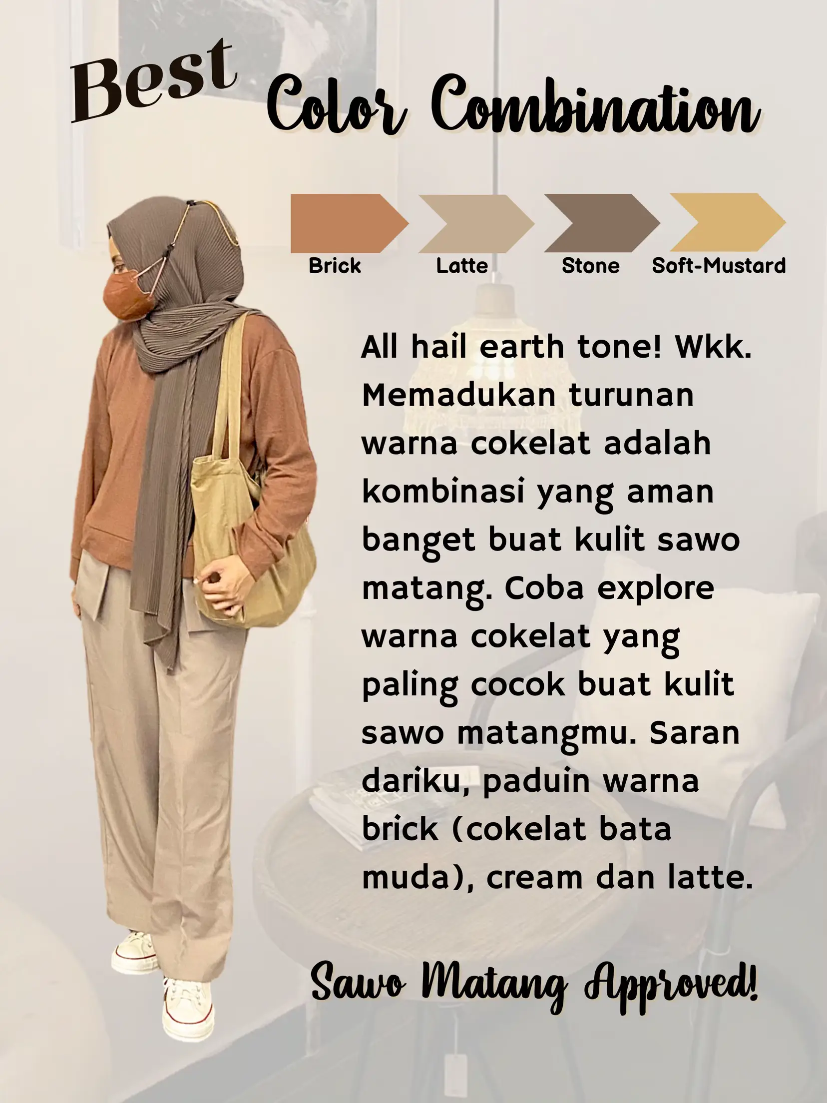 Best Outfit Color Buat Kulit Sawo Matang 🙋🏽‍♀️ | Galeri diposting oleh ...
