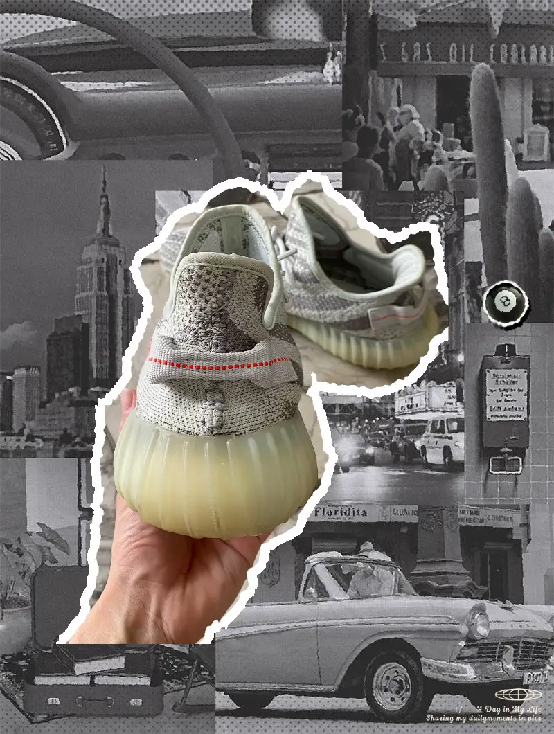 Yeezy Zebra 350 ( Blue tint ) | แกลเลอรีที่โพสต์โดย Panda | Lemon8