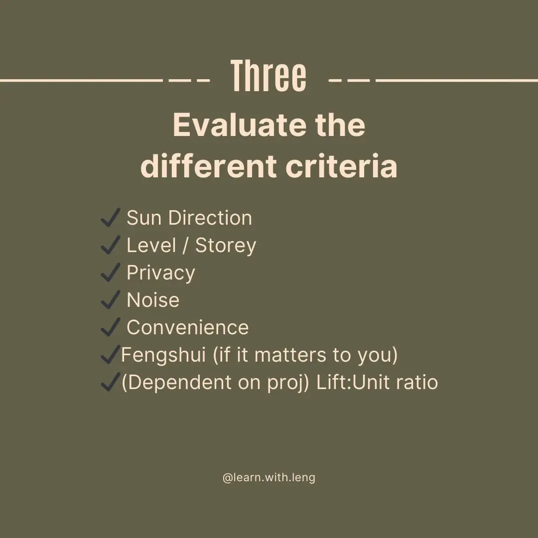 🏠UNIT SELECTION 101 FOR DUMMIES🏠 | Gallery posted by YL Quek | Lemon8