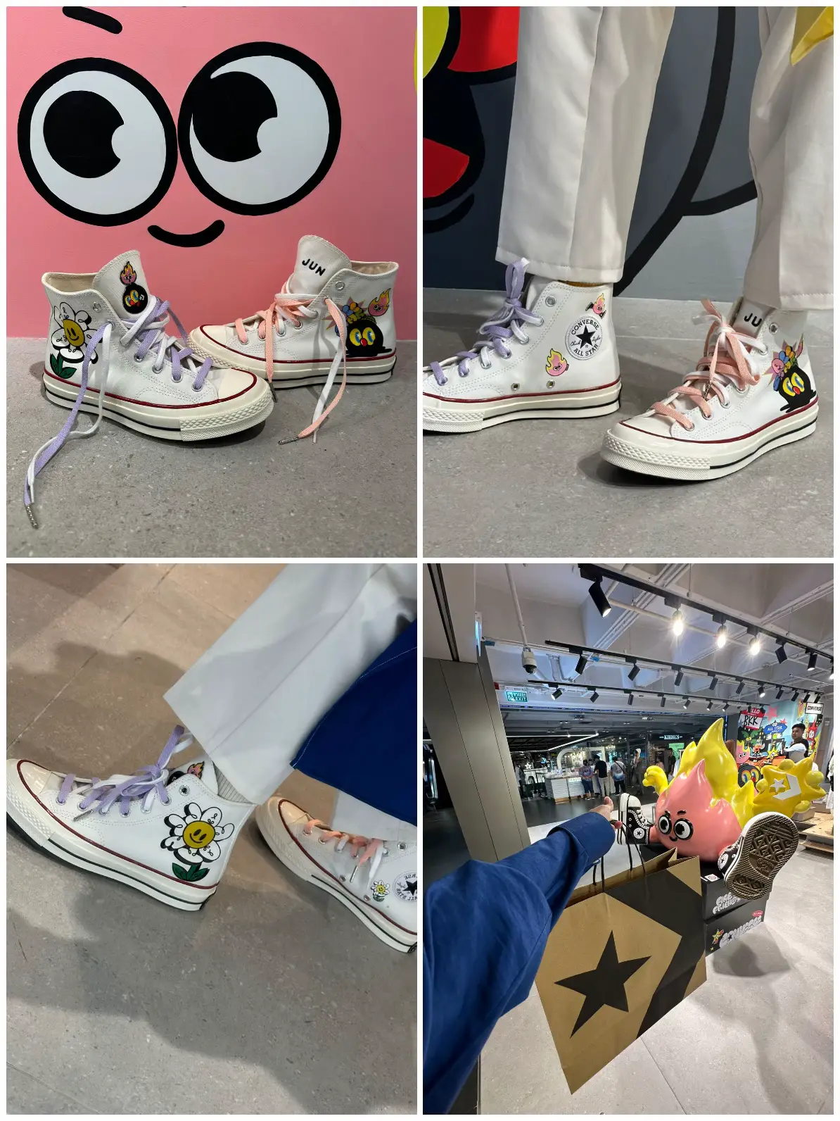 Converse 👟ออกแบบปัก สกรีน เลือกได้เอง มีแค่คู่เดียวในโลก!! | แกลเลอรี ...