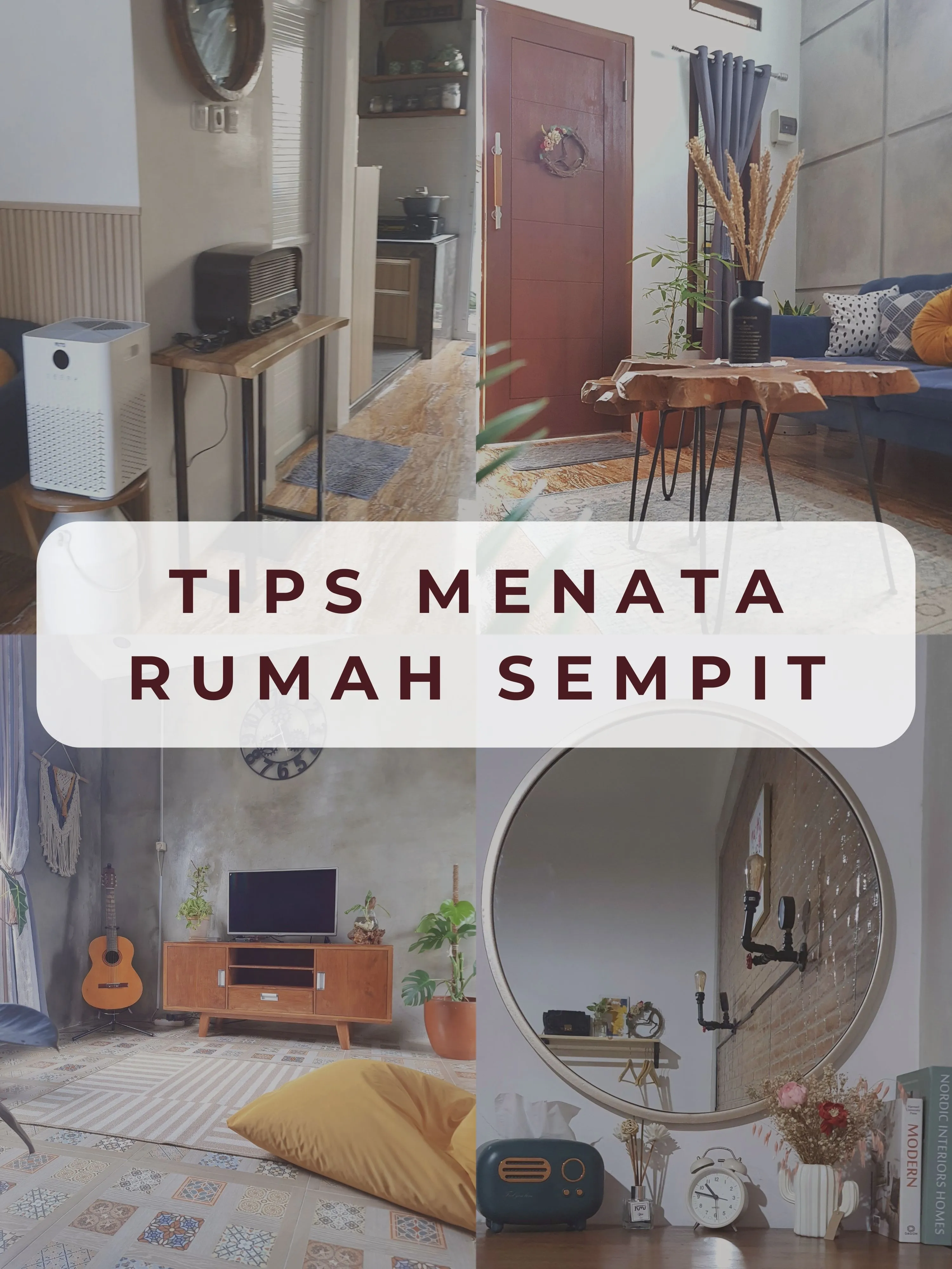 TIPS MENATA RUMAH SEMPIT | Galeri diposting oleh @mikapratisha | Lemon8
