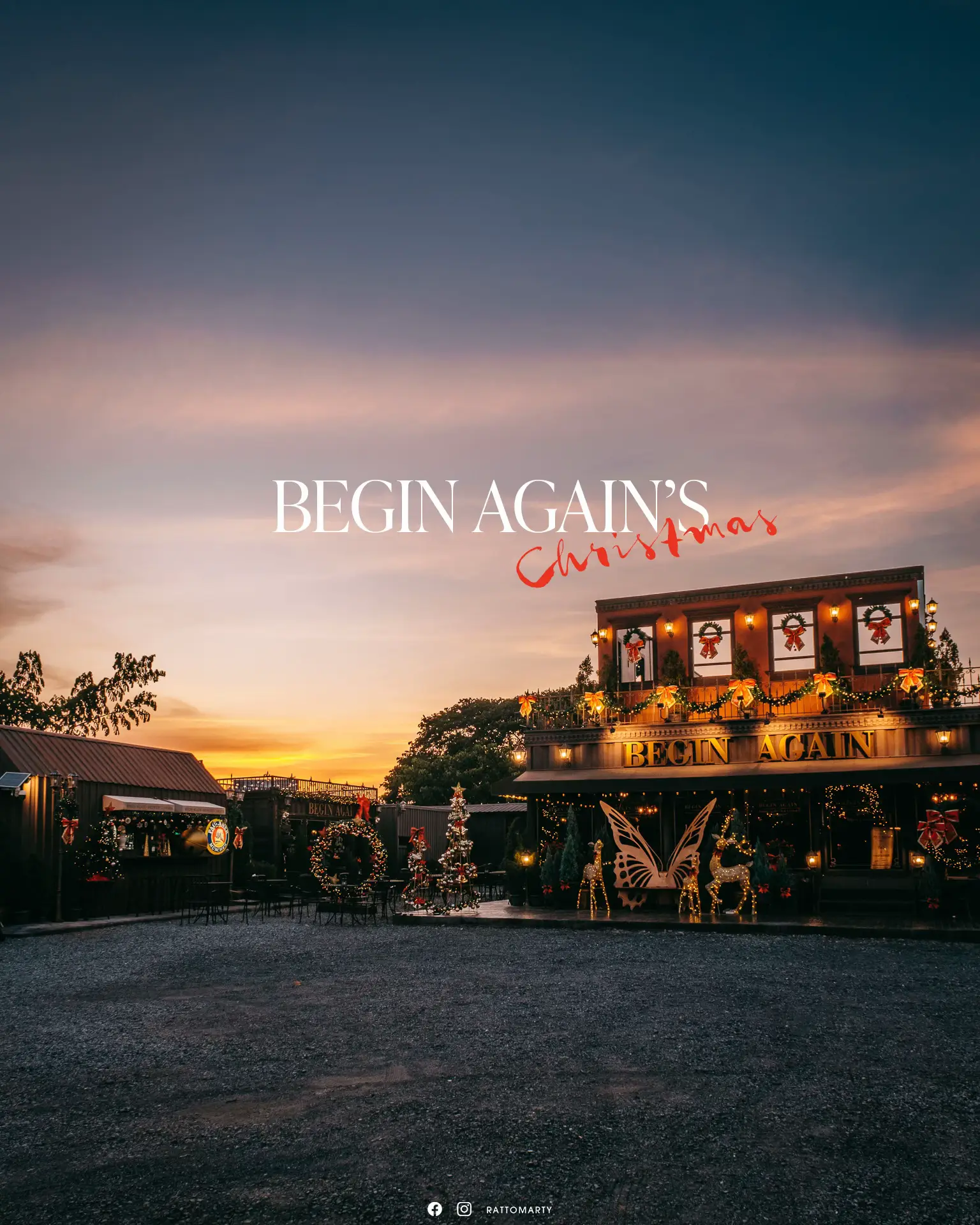 Begin Again Christmas Theme Decor 2023 Addicted Cute Red Bow 🎁 ...