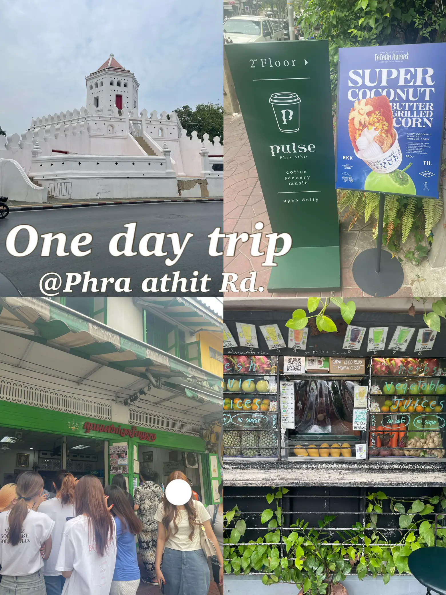 One day trip @Phra athit Road ☀️🔥 | แกลเลอรีที่โพสต์โดย ♡иαεииαεи92♾ | Lemon8