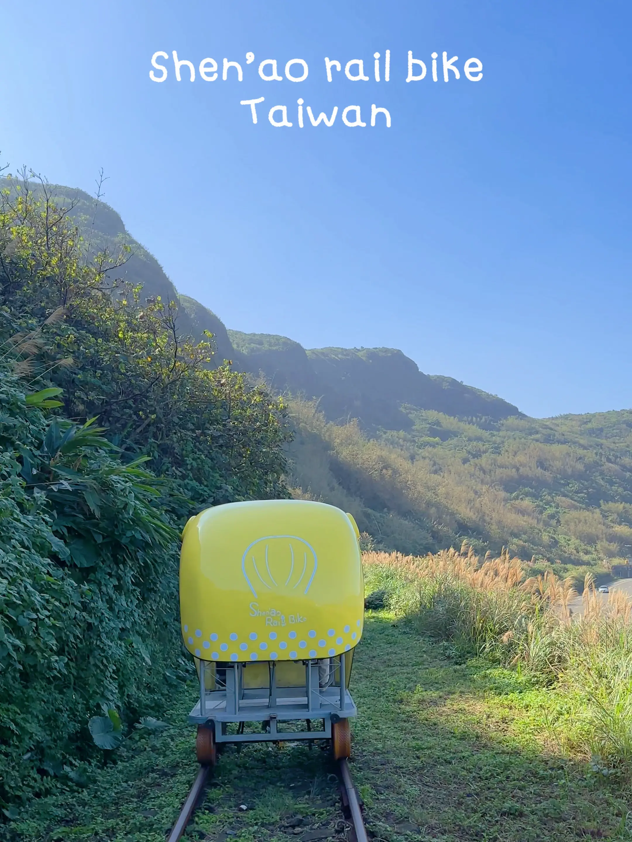 Shen’ao rail bike Taiwan🇹🇼 | วิดีโอที่เผยแพร่โดย Khunnurse | Lemon8