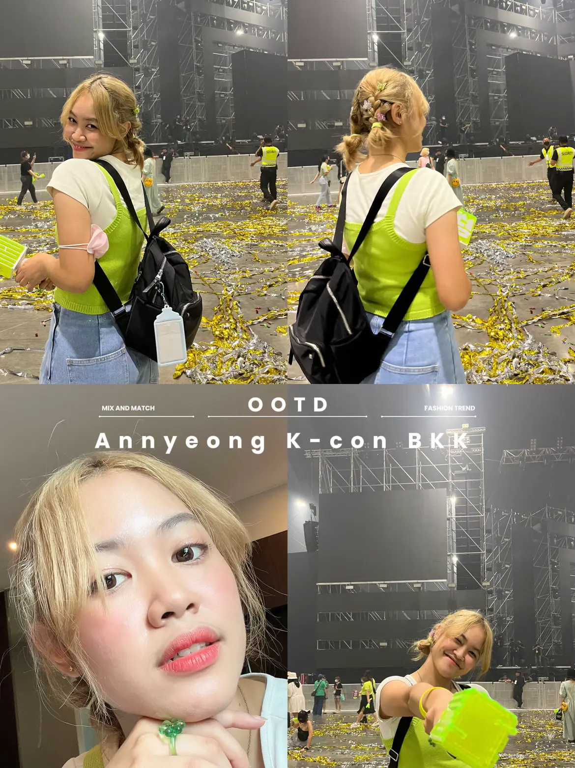 FIT CHECK NCT CONCERT OUTFIT 💚🤍 | แกลเลอรีที่โพสต์โดย Pinkishine | Lemon8