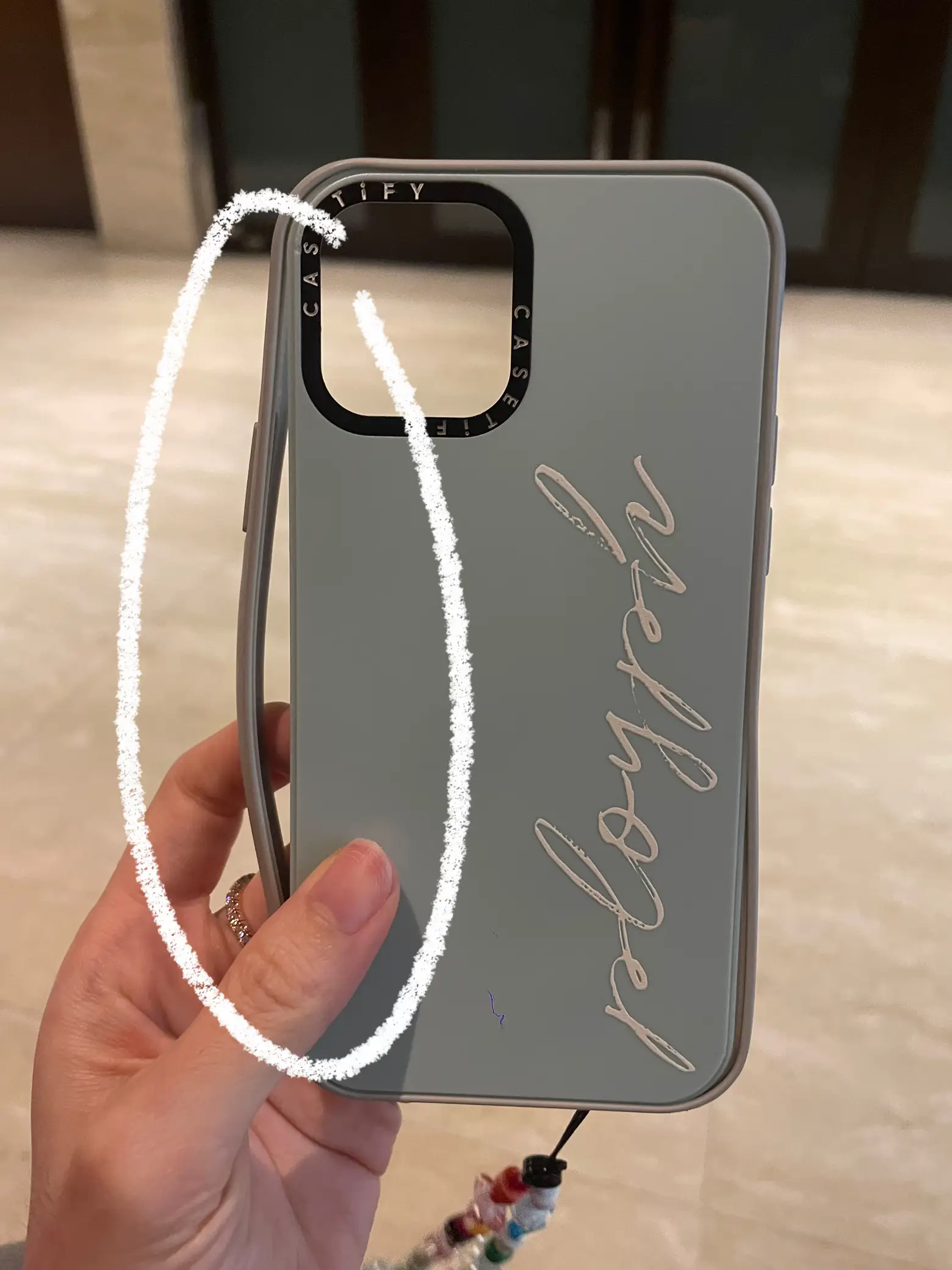 casetify ของแท้ แต่bumper หลุด ส่งซ่อมได้มั้ยคะ?😢 | แกลเลอรีที่โพสต์โดย buebuebunny | Lemon8