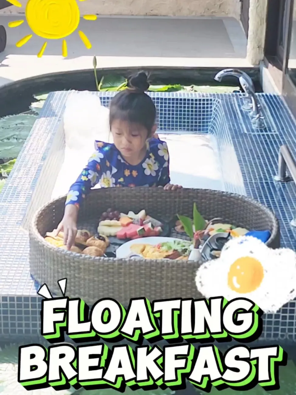 Floating breakfast | วิดีโอที่เผยแพร่โดย BLJourney | Lemon8