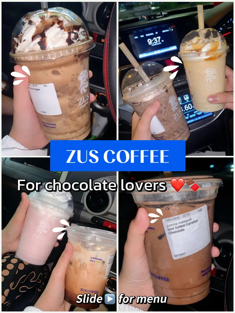 ZUS COFFEE FOR CHOCOLATE LOVERS 🍫 ️ | Galeri disiarkan oleh Feeq ...
