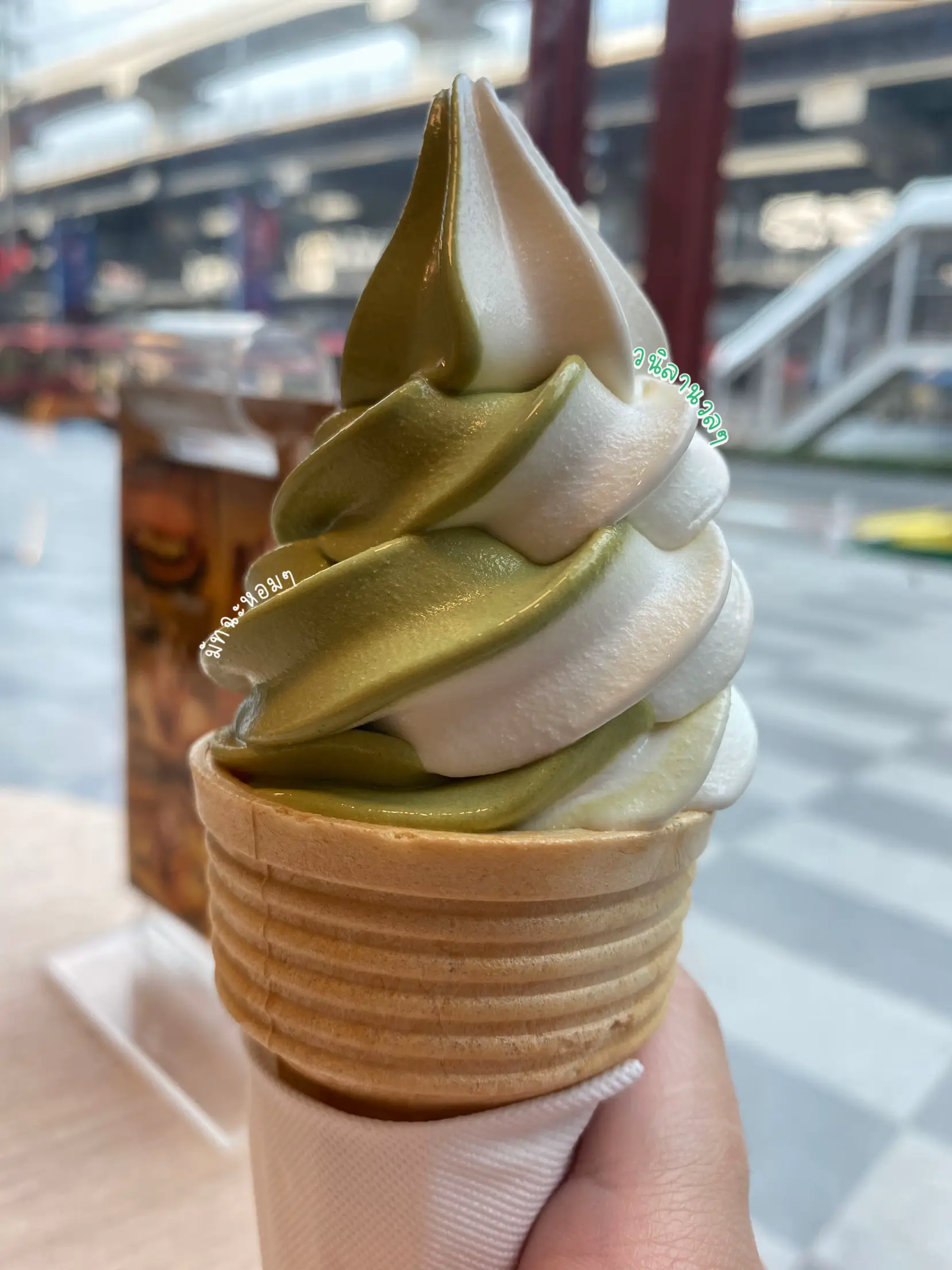 Matcha Soft Serve อีกแล้ววว | แกลเลอรีที่โพสต์โดย ยิหวา | Lemon8