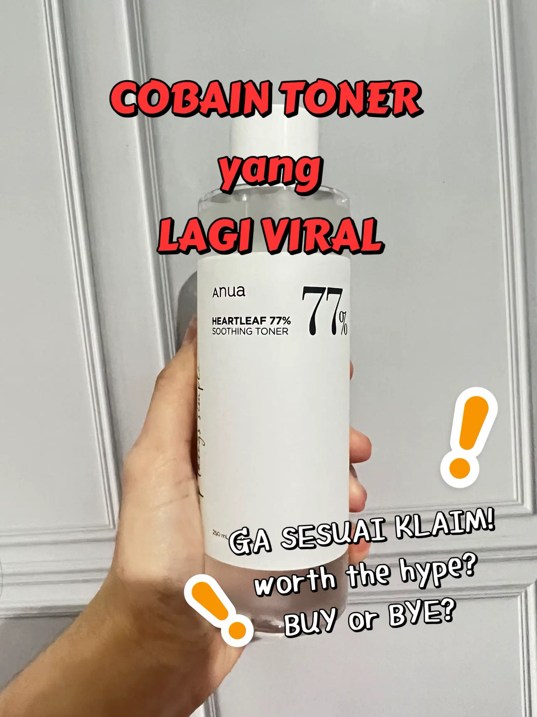 ANUA TONER! overhyped? | Galeri diposting oleh 🦄🦋anggi | Lemon8