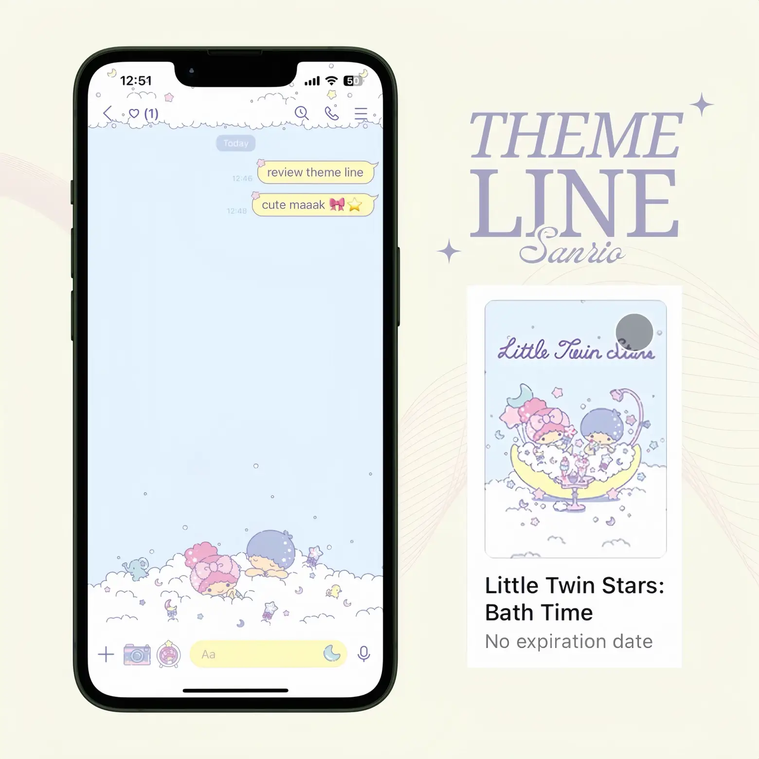 Theme line sanrio 🎀⭐️ | แกลเลอรีที่โพสต์โดย emdeekids | Lemon8