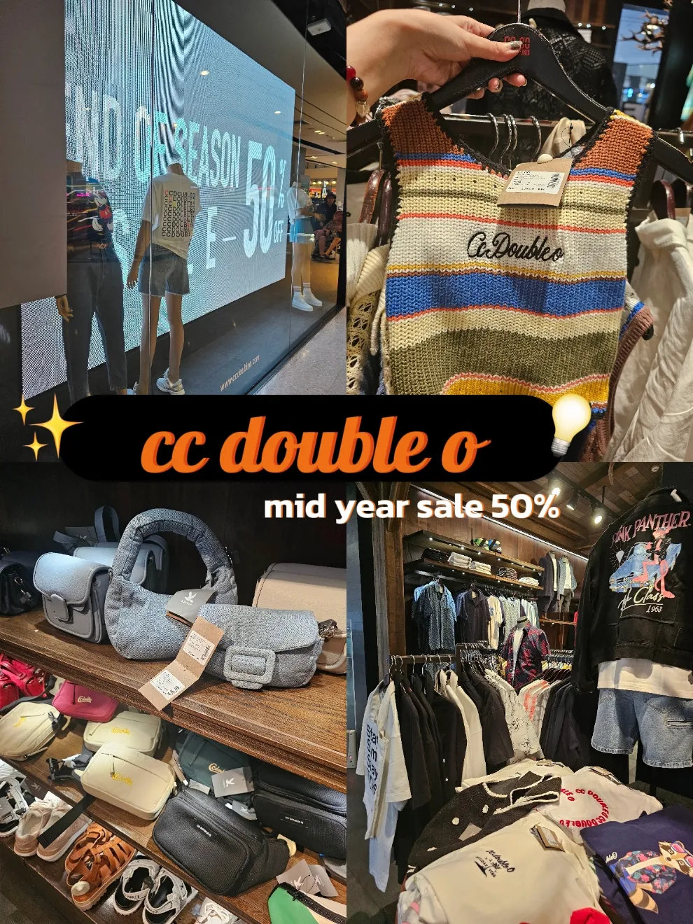 cc double o ลด 50% | แกลเลอรีที่โพสต์โดย Araya D | Lemon8