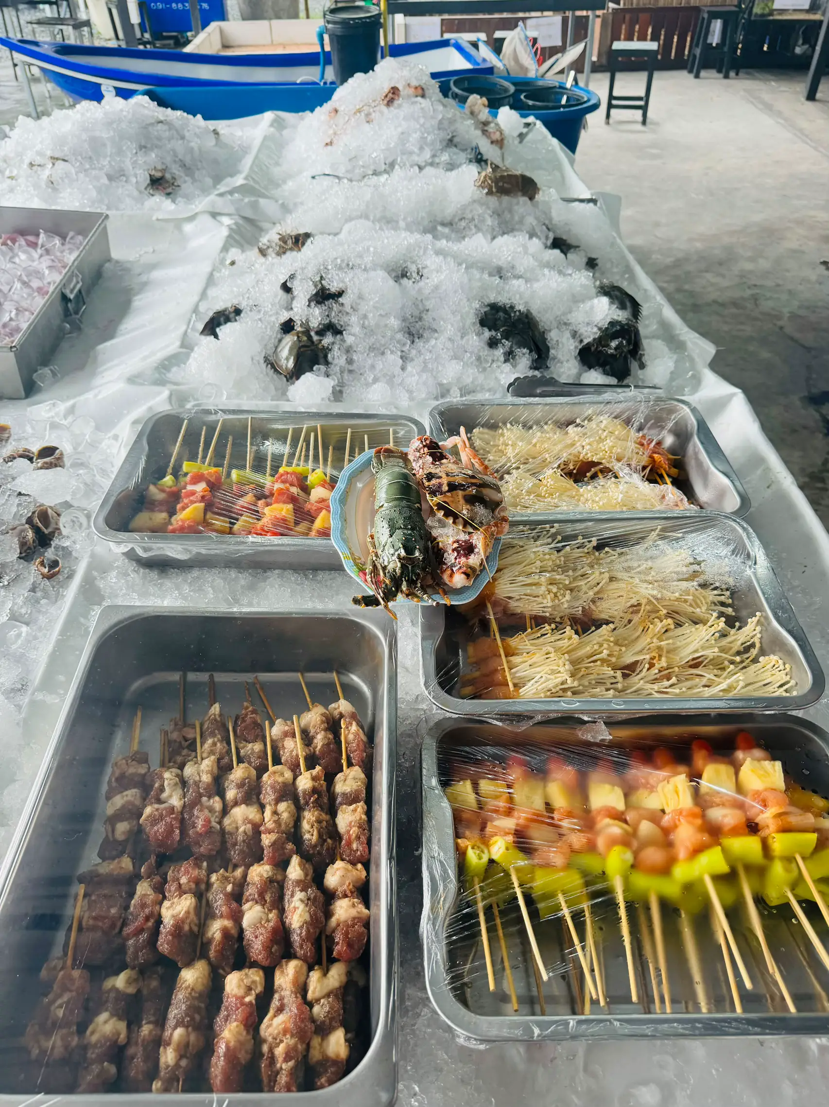 บุฟเฟ่ต์ 399 กุ้งมังกร | แกลเลอรีที่โพสต์โดย Cherry98♾チェリー🍒 | Lemon8