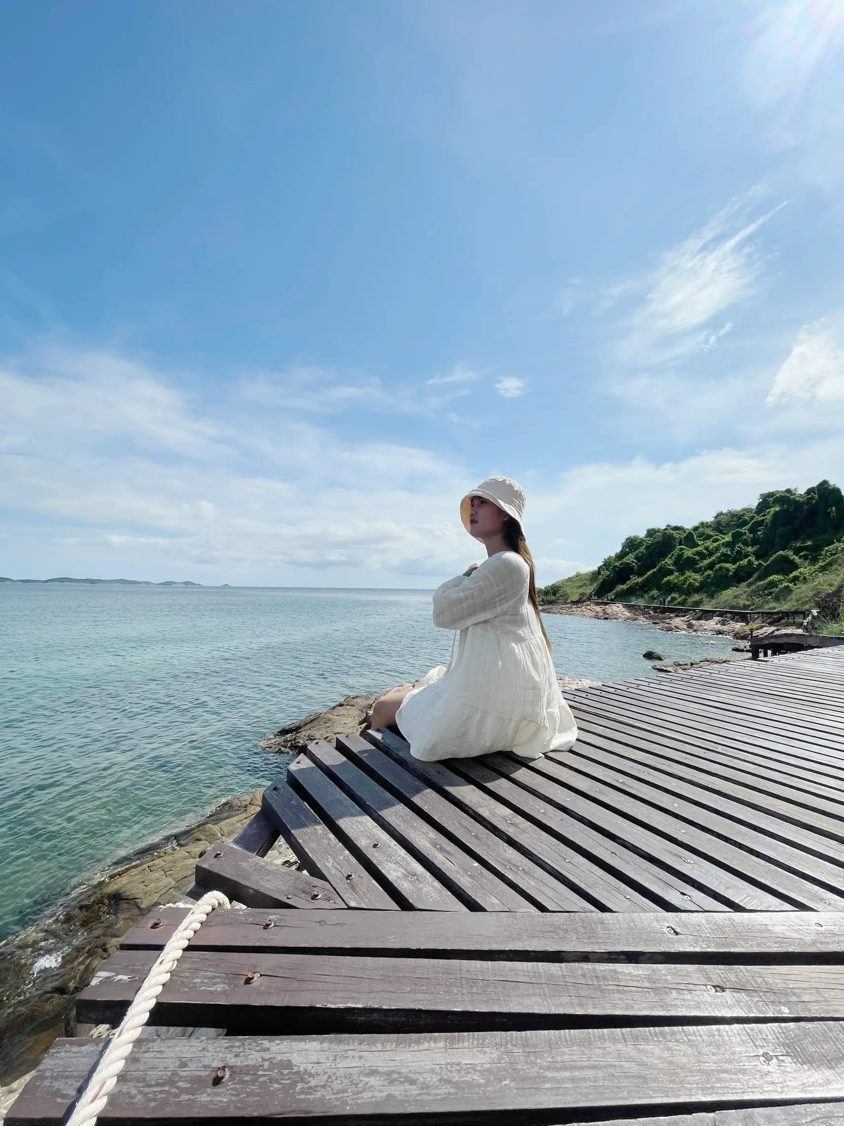 ทะเลสวย วิวดี กับเขาแหลมหญ้า อ | แกลเลอรีที่โพสต์โดย TN Kea | Lemon8