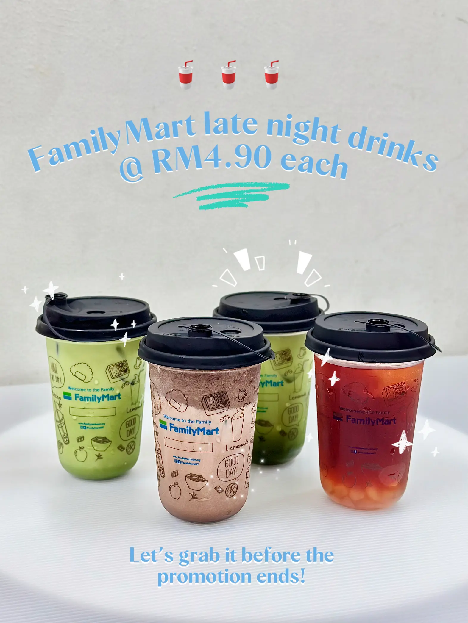 🥤 FamilyMart night time drinks @RM4.90!! | Galeri diposting oleh Abyss ...