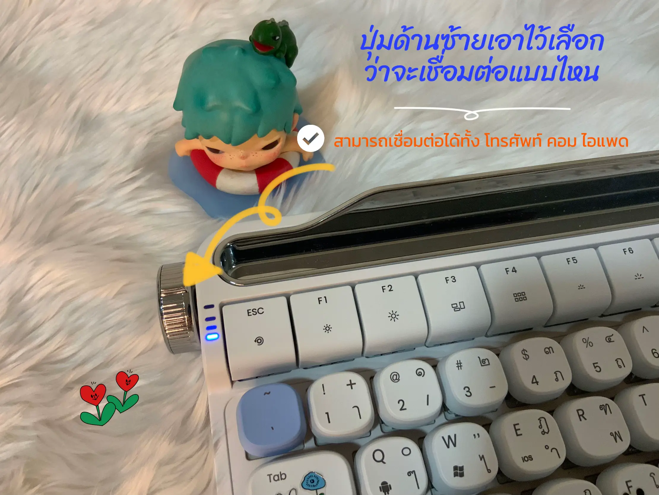 Review ACTTO B705 Super Cute Korean Imported Keyboard?, 60% OFF