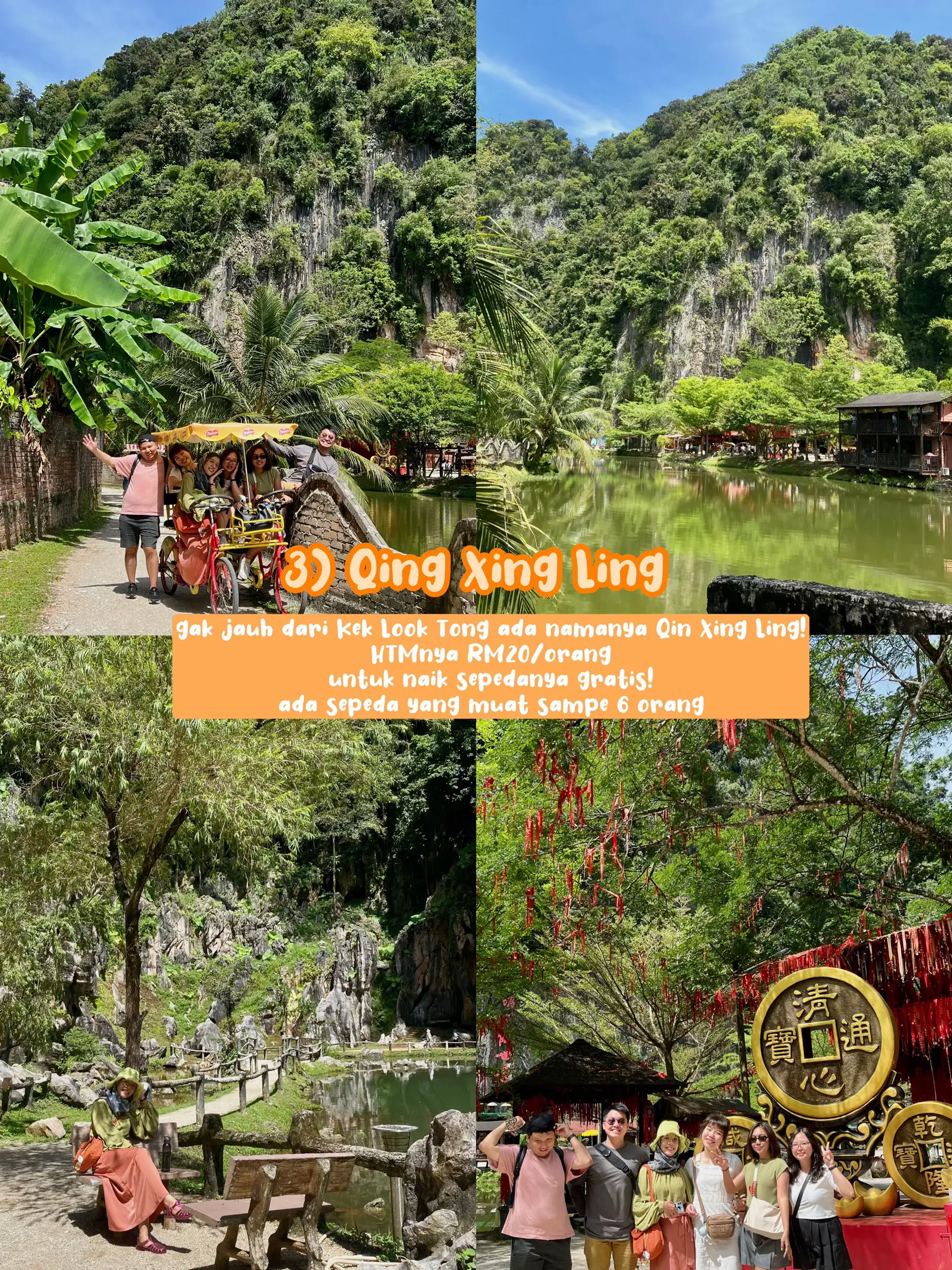 IPOH PLACE TO VISIT 2023🏰⛰️🌿🍲 | Galeri disiarkan oleh Travel Bloon!👀 | Lemon8