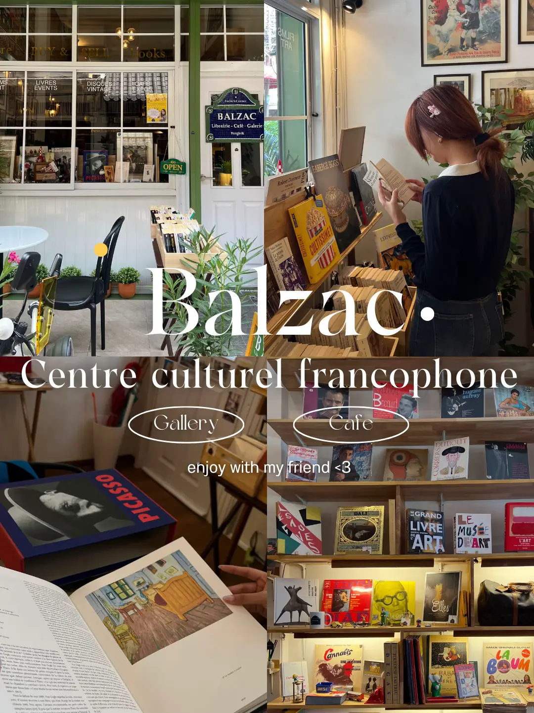 Balzac คาเฟ่และแกลเลอรี่สุดวินเทจ :☕️🖼️) | ย่านเจริญกรุง〜 | แกลเลอรีที่โพสต์โดย Looktan.cy ...