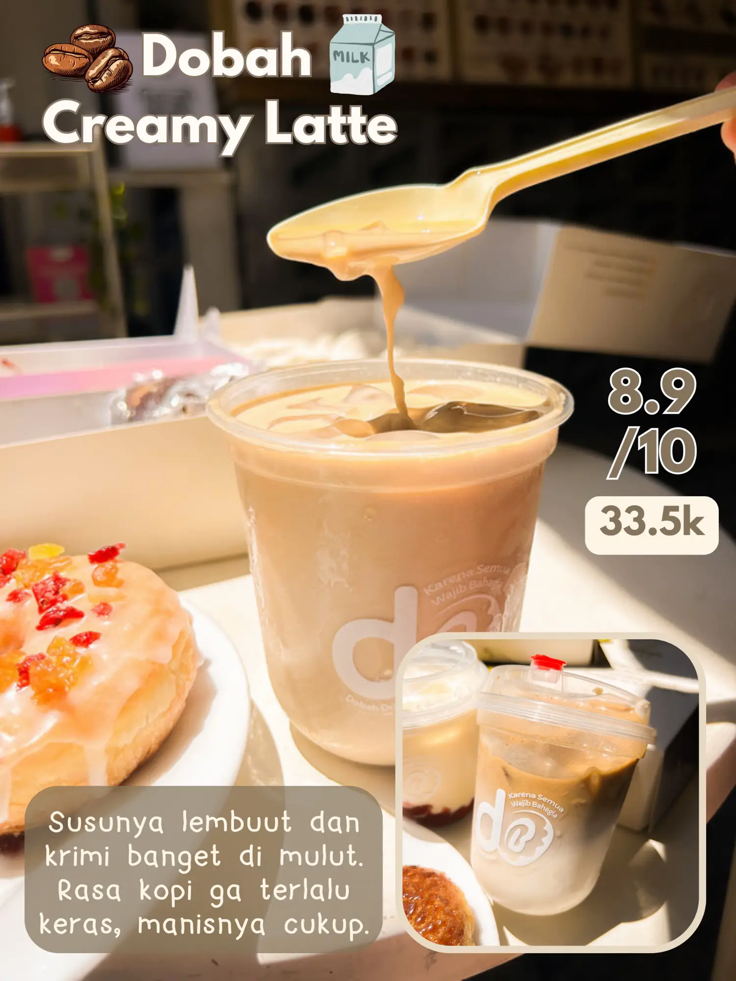Rekomendasi Cafe Bandung: Donat Bahagia 🍩 | Galeri diposting oleh 🐡 ...