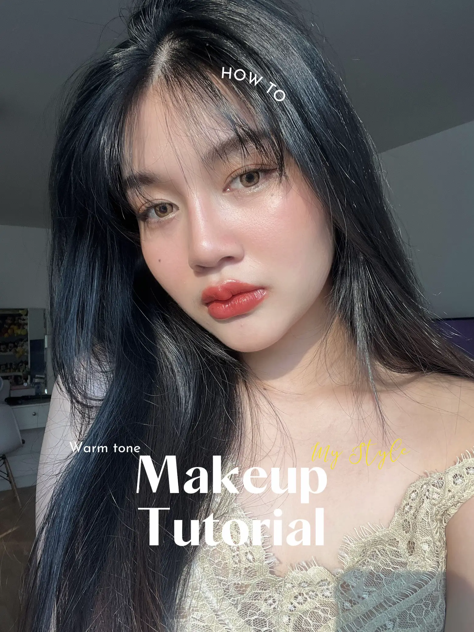 Makeup tutorial 🍂 | แกลเลอรีที่โพสต์โดย earthqutie | Lemon8
