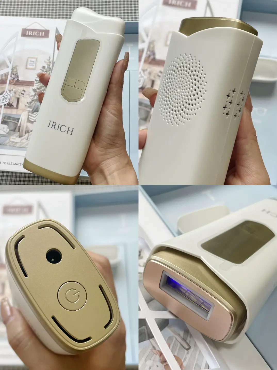 Unbox!! เครื่องเลเซอร์กำจัดขน Irich 👏🏻 | แกลเลอรีที่โพสต์โดย ingingg ...