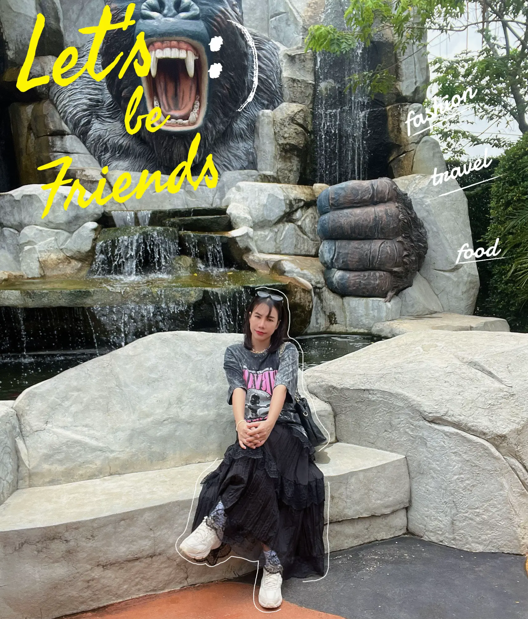 กระโปรงระบายลูกไม้สุดชิค | แกลเลอรีที่โพสต์โดย Chali.26 | Lemon8