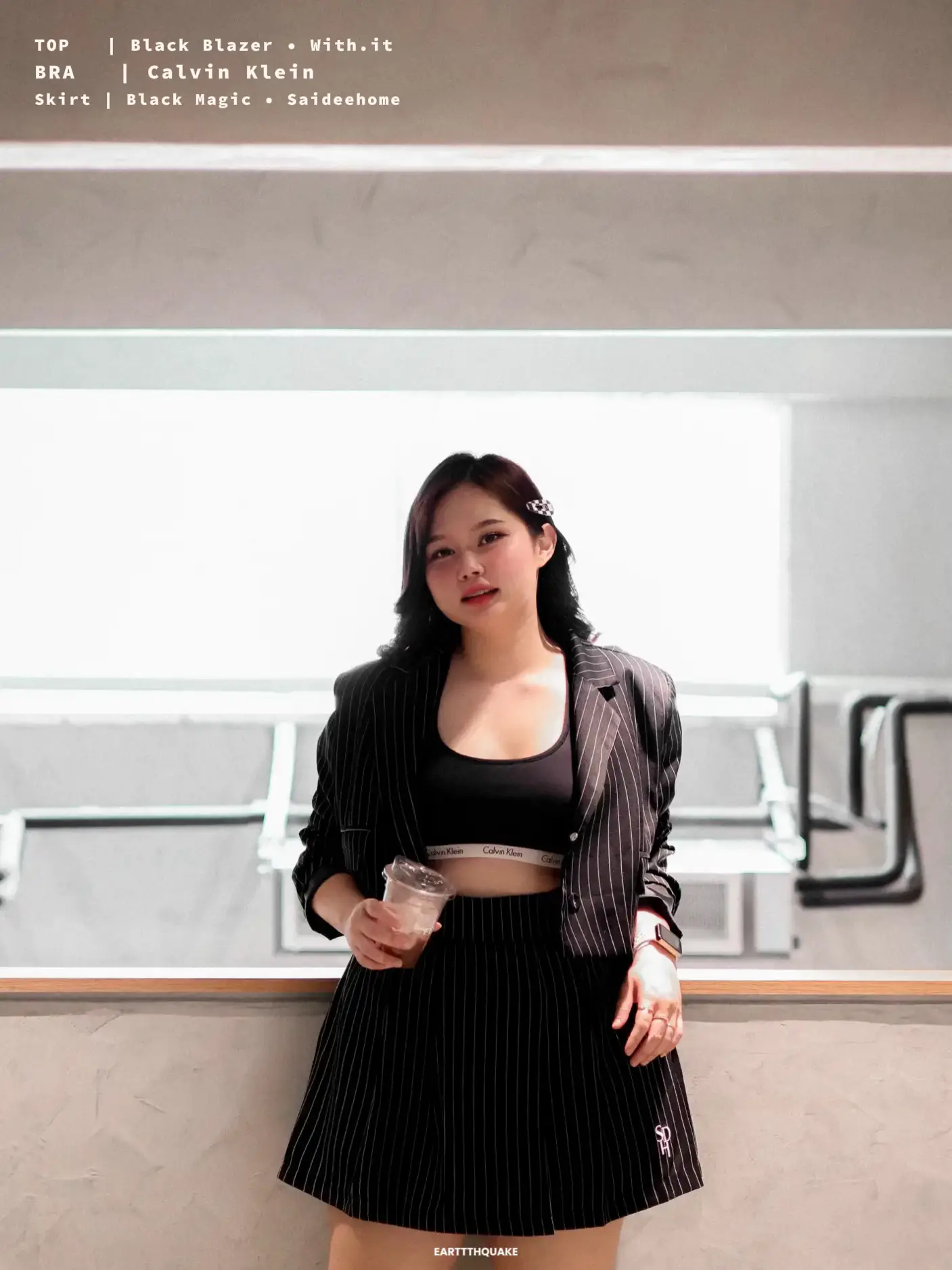ฮาวทูแมทชชุดดำยังไงให้ปัง! OOTD All Black Looks 🖤 | แกลเลอรีที่โพสต์โดย earttthquake | Lemon8