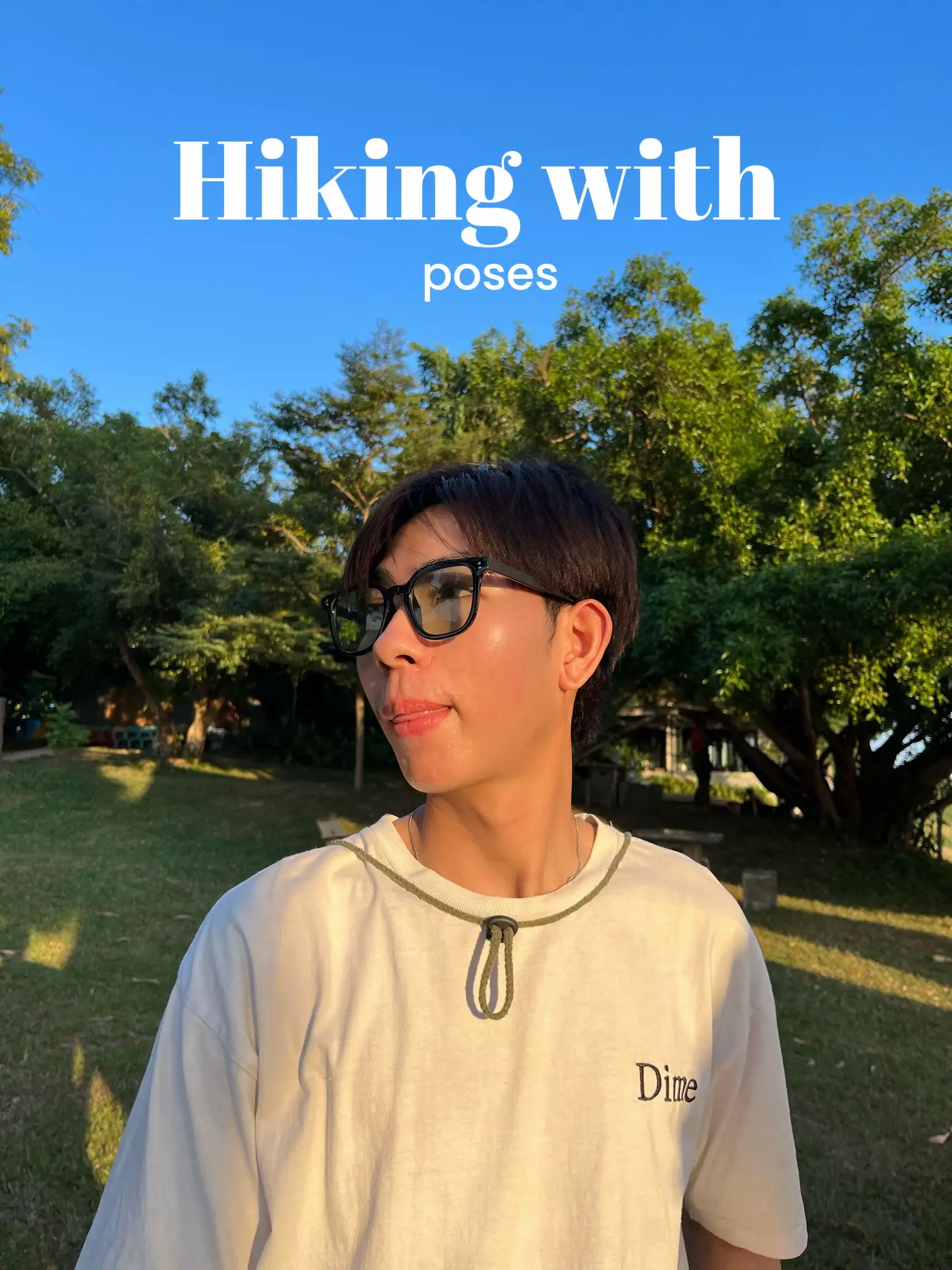 ถ่ายรูปชิวๆเเค่ใส่เเว่น | แกลเลอรีที่โพสต์โดย Tim_25 | Lemon8