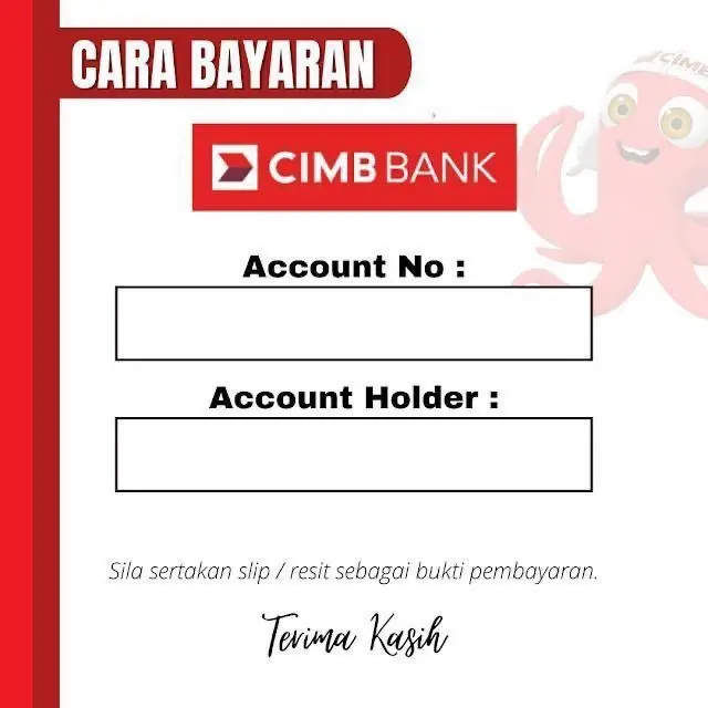 CIMB BANK ACCOUNT TEMPLATES | Galeri disiarkan oleh Syisya | Lemon8