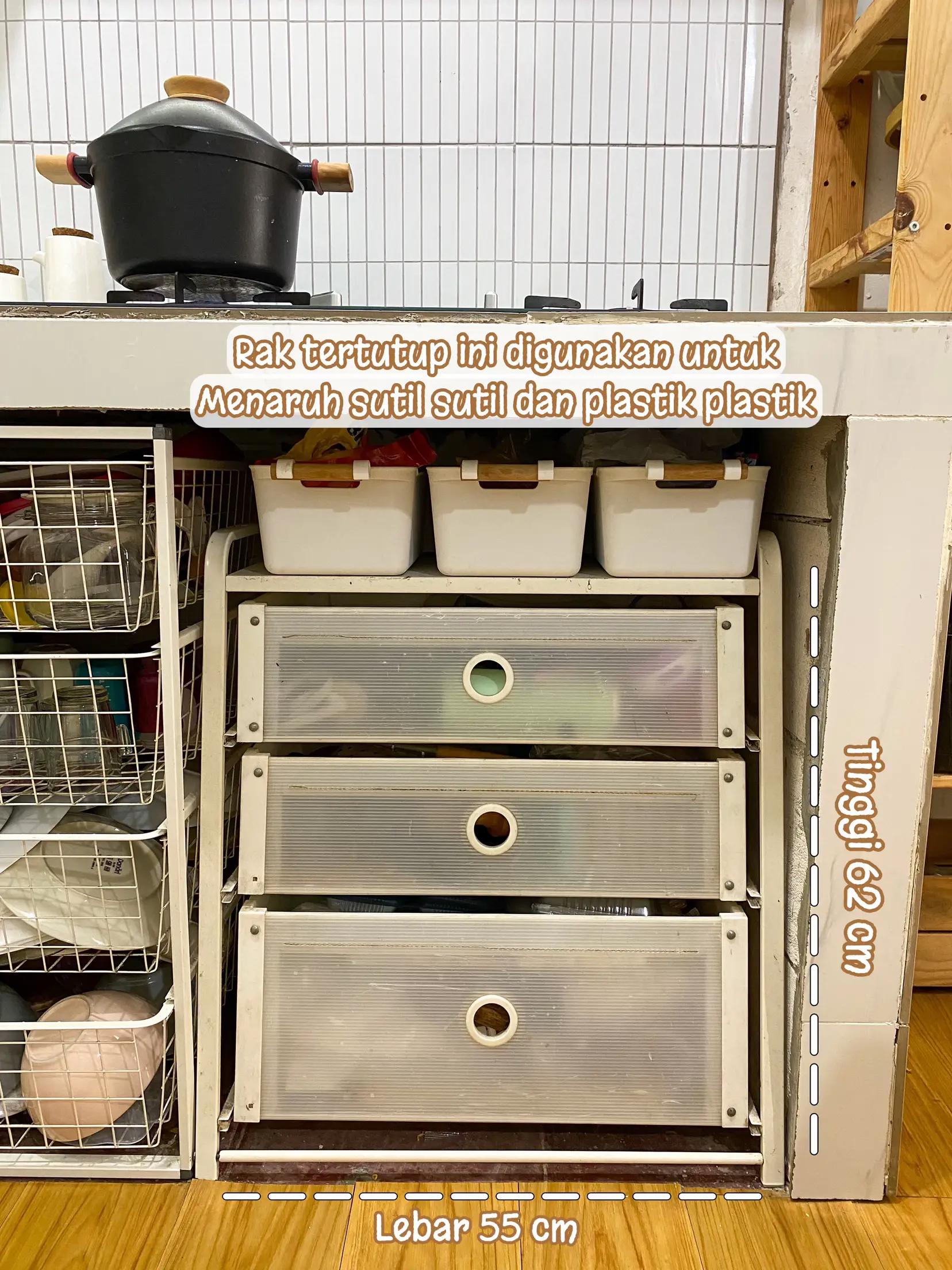 20 ide Storage Kitchen Set Bawah teratas di 2024