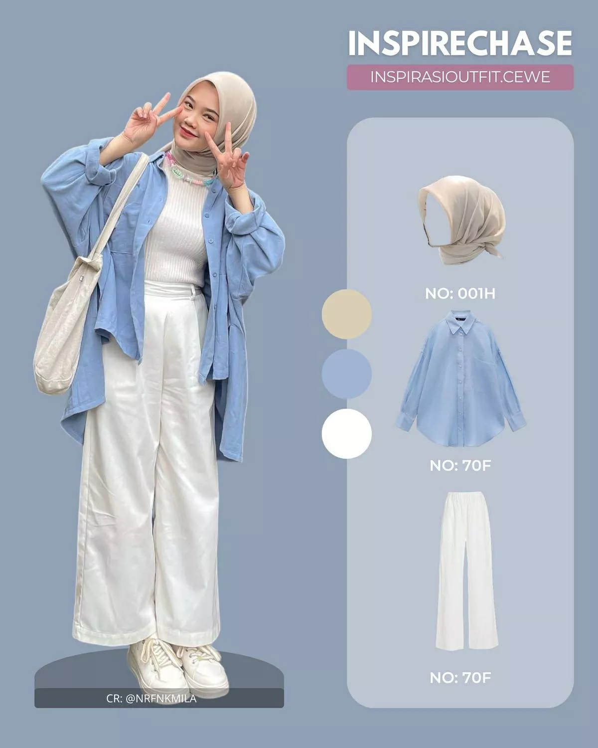 inspirasi outfit warna blue🫶💙 | Galeri diposting oleh style outfit | Lemon8