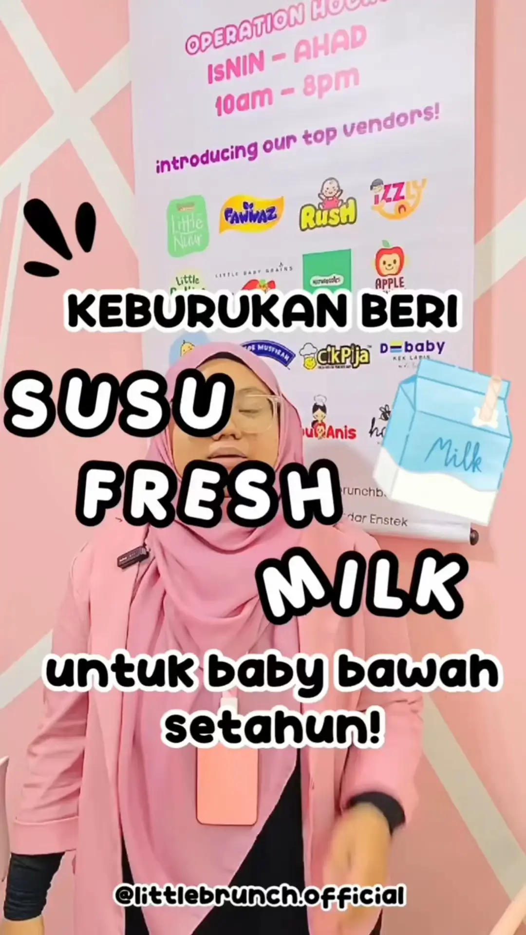 KEBURUKAN SUSU FRESH MILK UNTUK BABY BAWAH SETAHUN | Video ...
